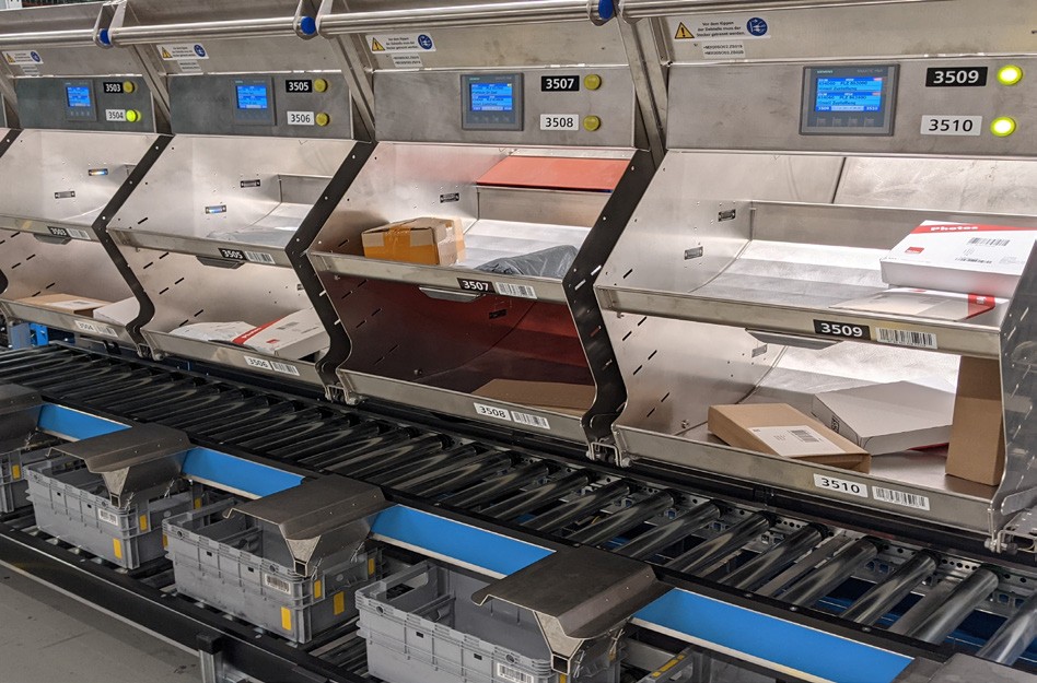 Mixed-Mail Sorting Center in Zurich Mülligen, Körber Supply Chain GmbH ...