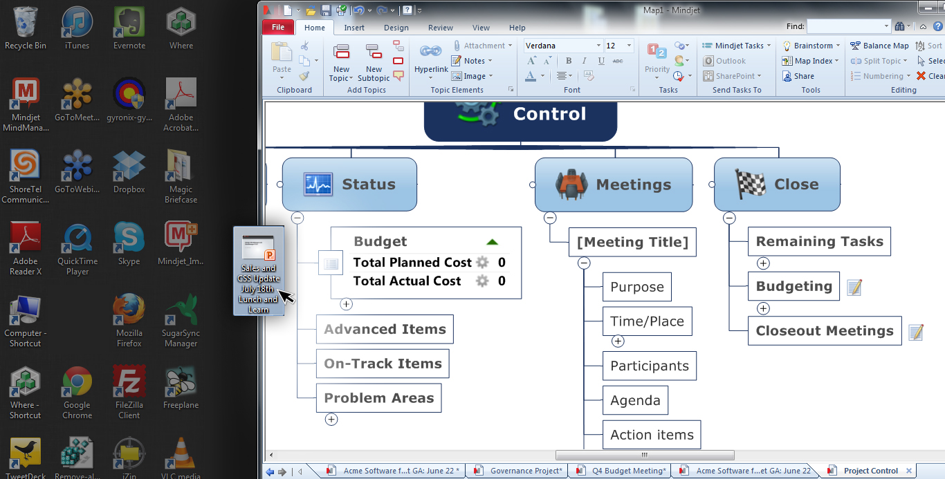 Mindjet bringt neue MindManager Desktopversion auf den Markt, Corel ...