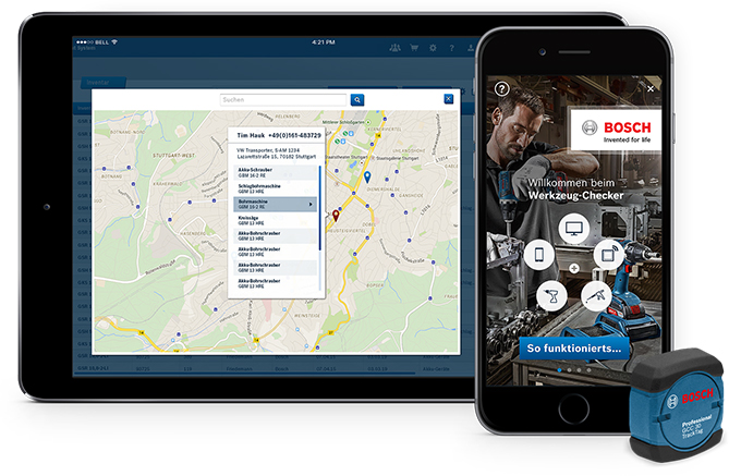 Werkzeug 4.0: Mit Bosch TrackMyTools entwickelt designaffairs ein ...
