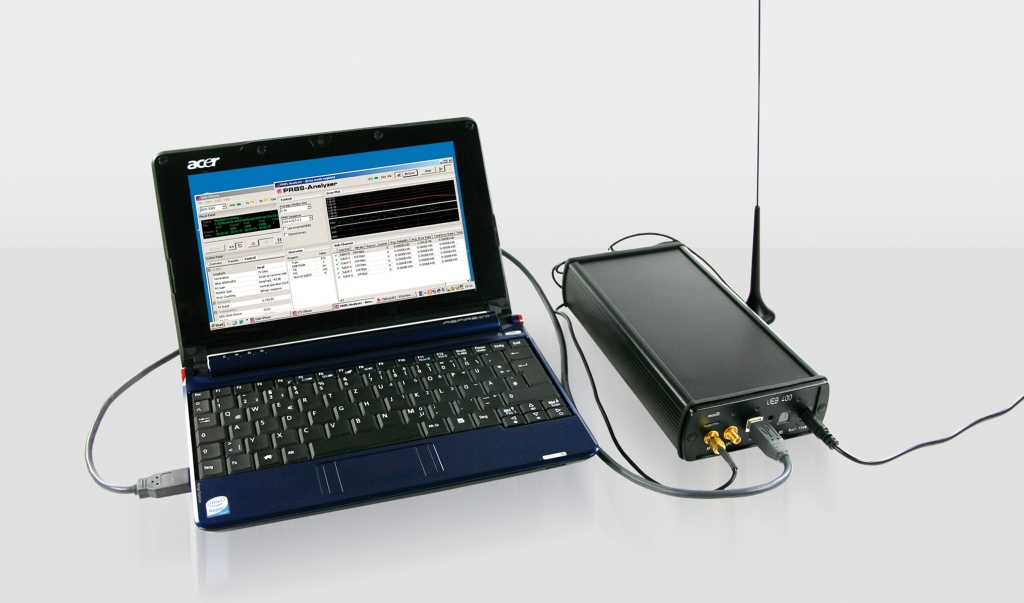 Test receiver to record and analyse digital radio signals, VAD Video ...