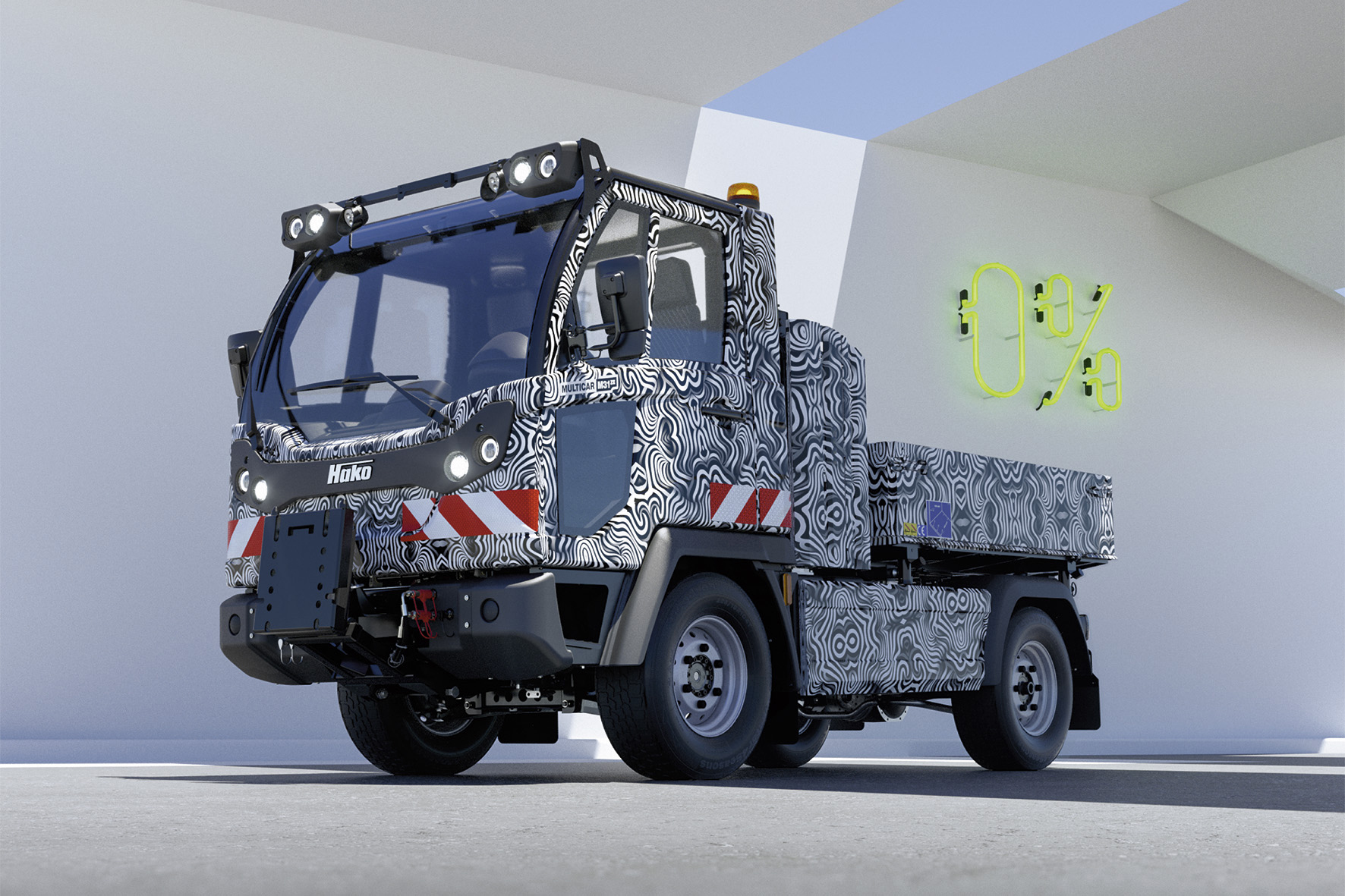 Multicar M31 ZE: Multifunktional. Leistungsstark. Vollelektrisch, Hako ...