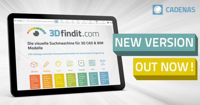Neue Version der visuellen Suchmaschine 3Dfindit.com überzeugt mit vielen innovativen Funktionen ...