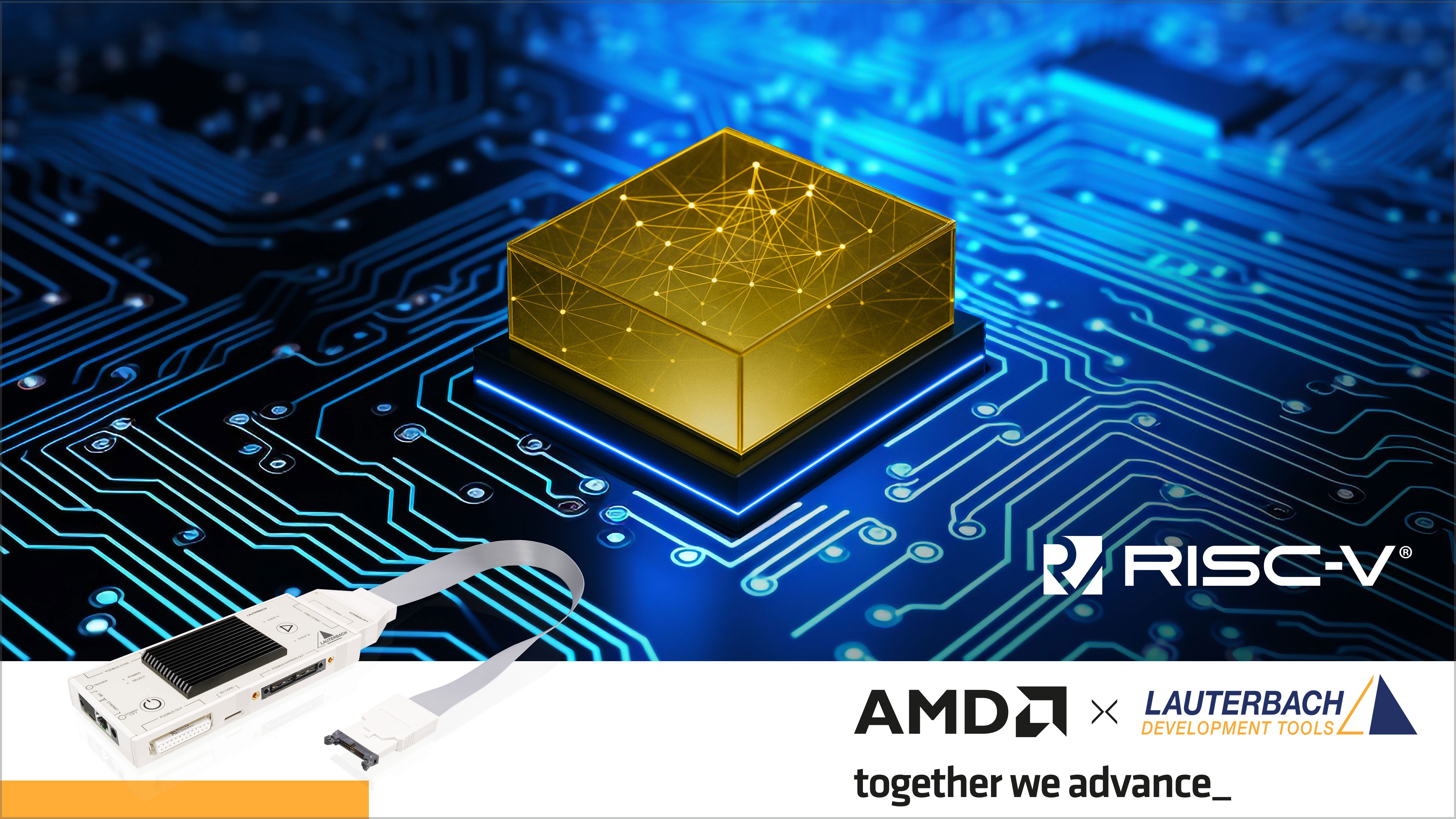 Lauterbach bietet volle Debug- und Profiling-Unterstützung für AMD MicroBlaze V RISC-V Soft ...