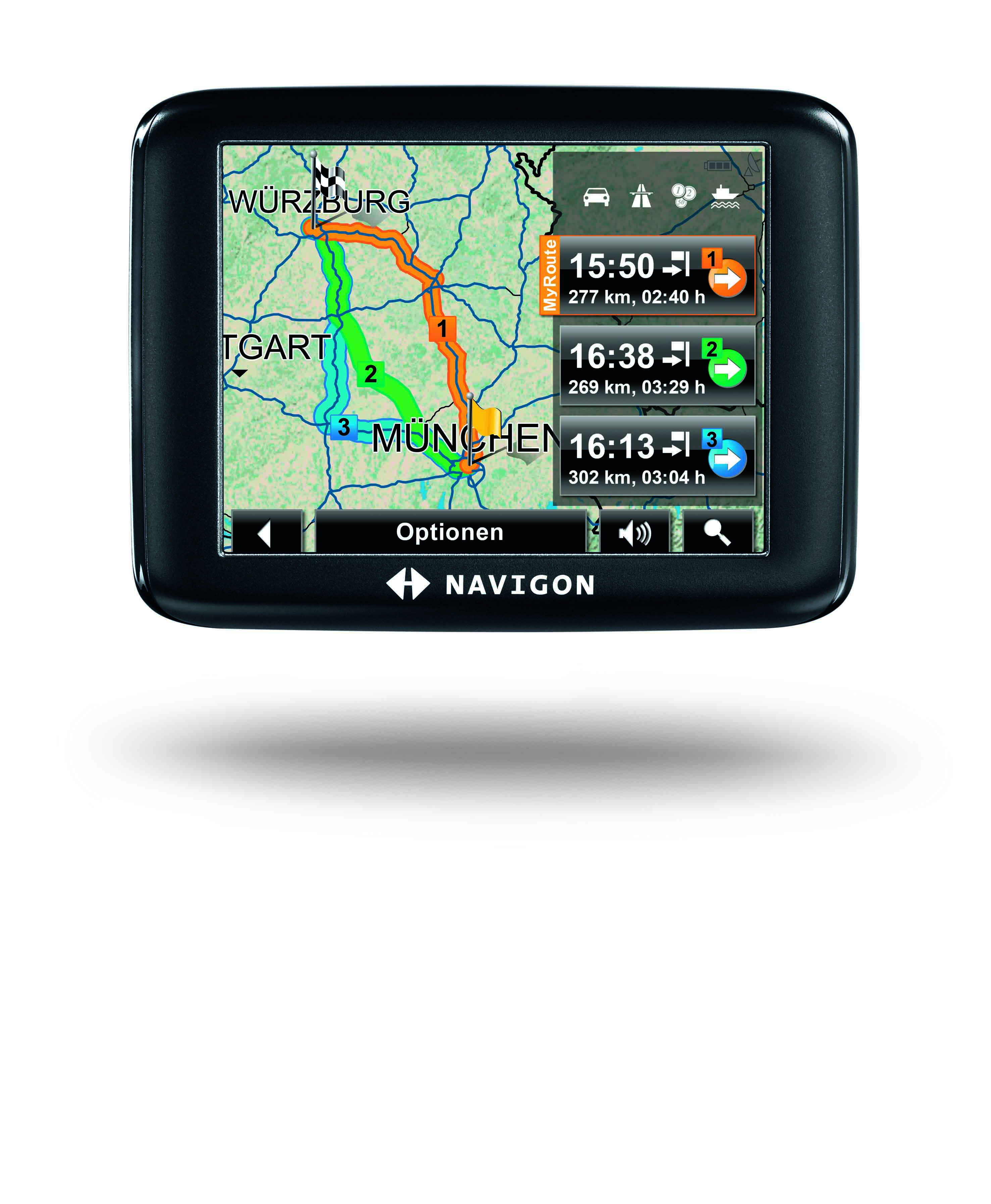 Neues Kartenmaterial mit NAVIGON Software-Upgrade: Extrapaket für ...