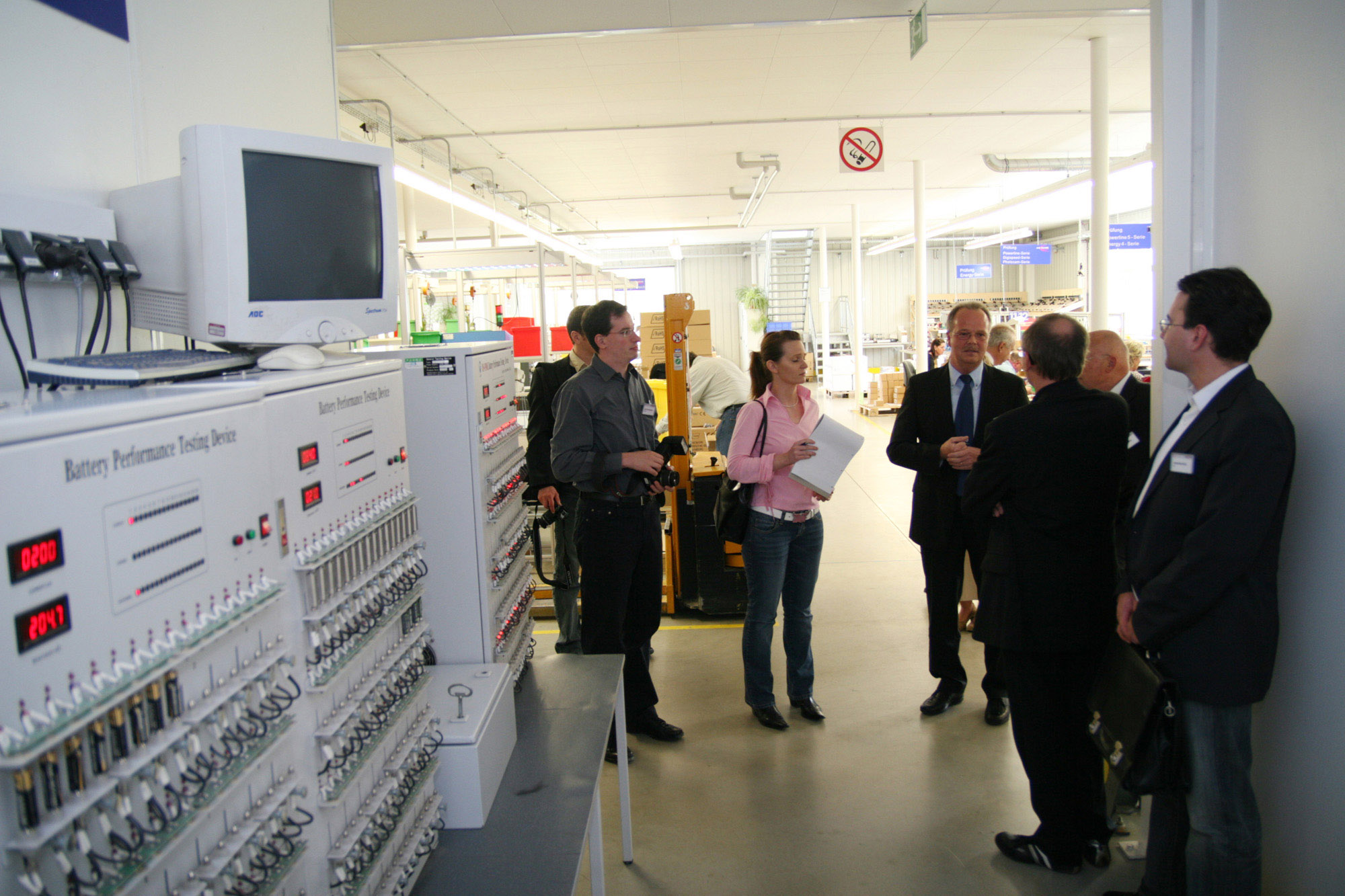 ENERGY DAY bei ANSMANN ENERGY am 18.04.2007 in Assamstadt, ANSMANN AG ...