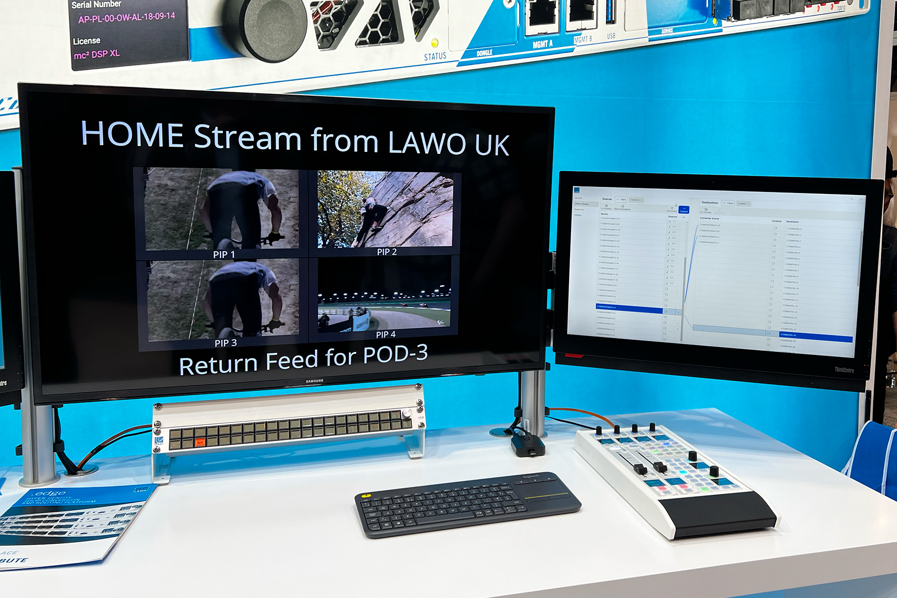 NAB 2022: Lawo's HOME Run in AWS Cloud, Lawo AG, Story - PresseBox