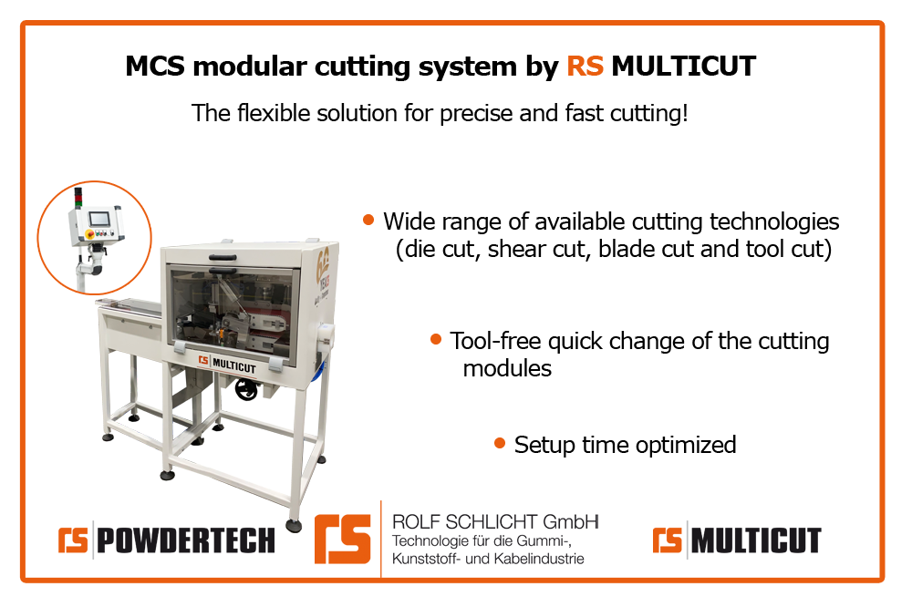 MCS Modular CUTTING system – The flexible solution!, ROLF SCHLICHT GmbH ...