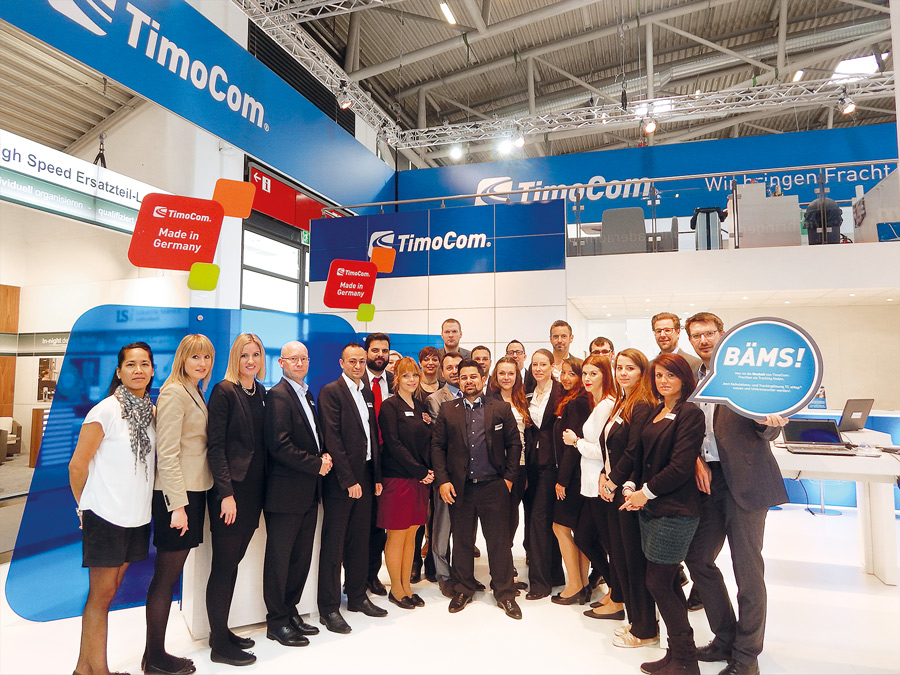 TimoCom präsentierte Neuheit auf transport logistic 2015, TIMOCOM GmbH ...