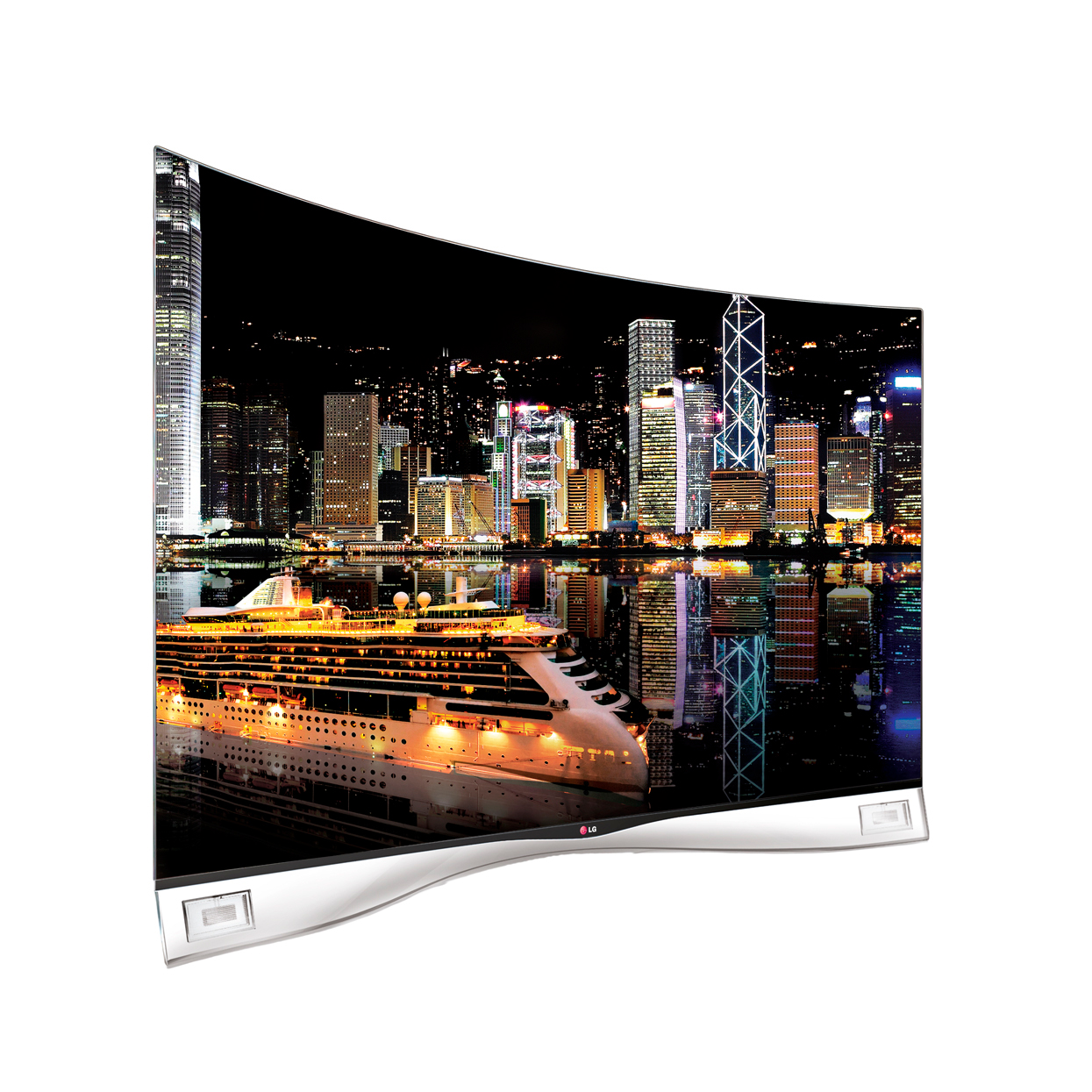 Der neue LG 55EA9709: hauchdünn, extrem leicht, gebogen und mit ...