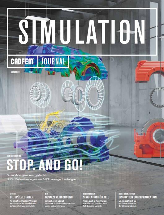 Stop - and go beim CADFEM Journal, CADFEM Germany GmbH, Story - PresseBox