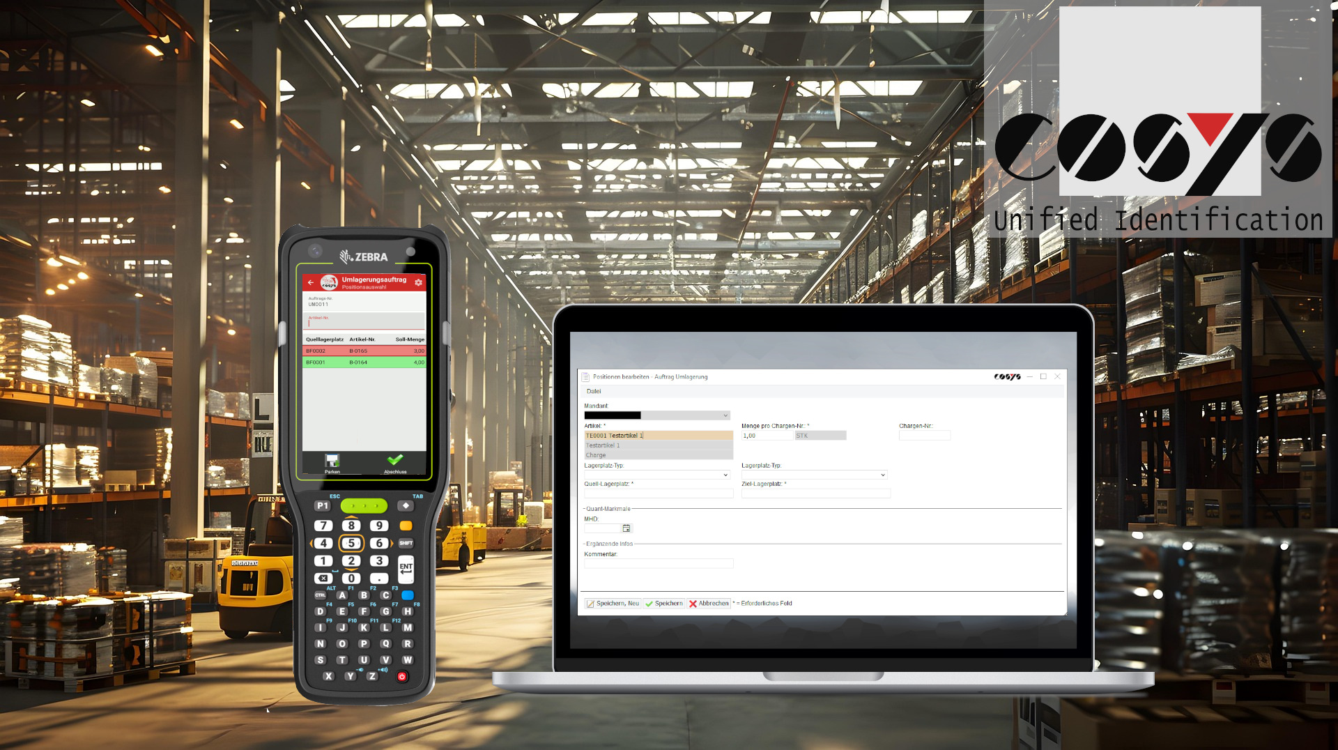 Intralogistik optimieren mit COSYS: Effizienz trifft Digitalisierung, Cosys Ident GmbH, Story ...