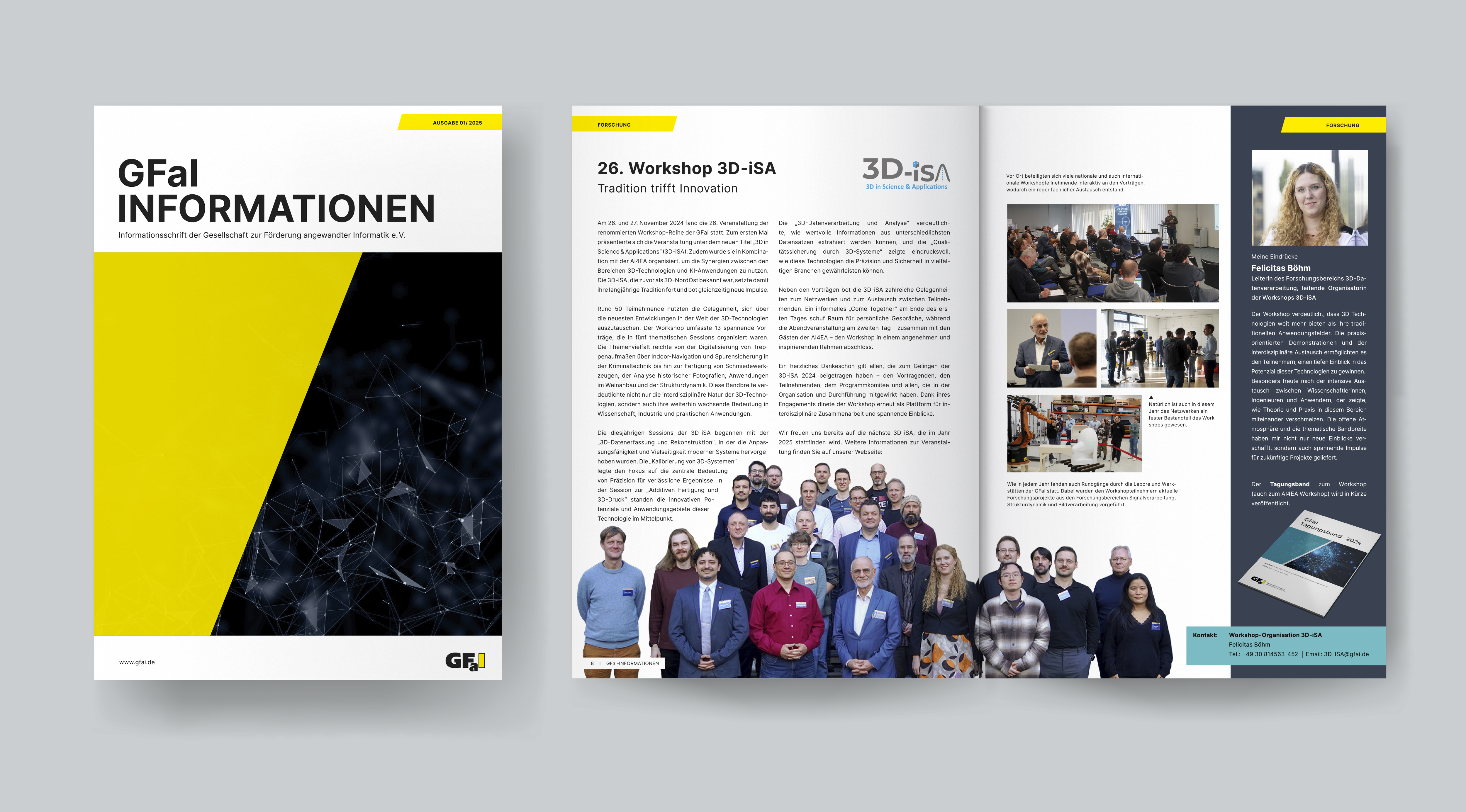 GFaI-Informationen im neuen Corporate Design, Gesellschaft zur ...