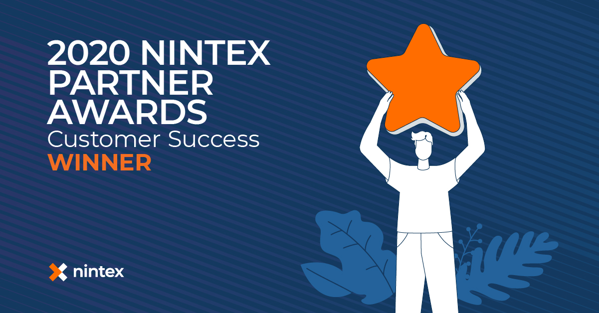 Data One gewinnt Nintex Partner Award 2020 in der Kategorie Customer ...