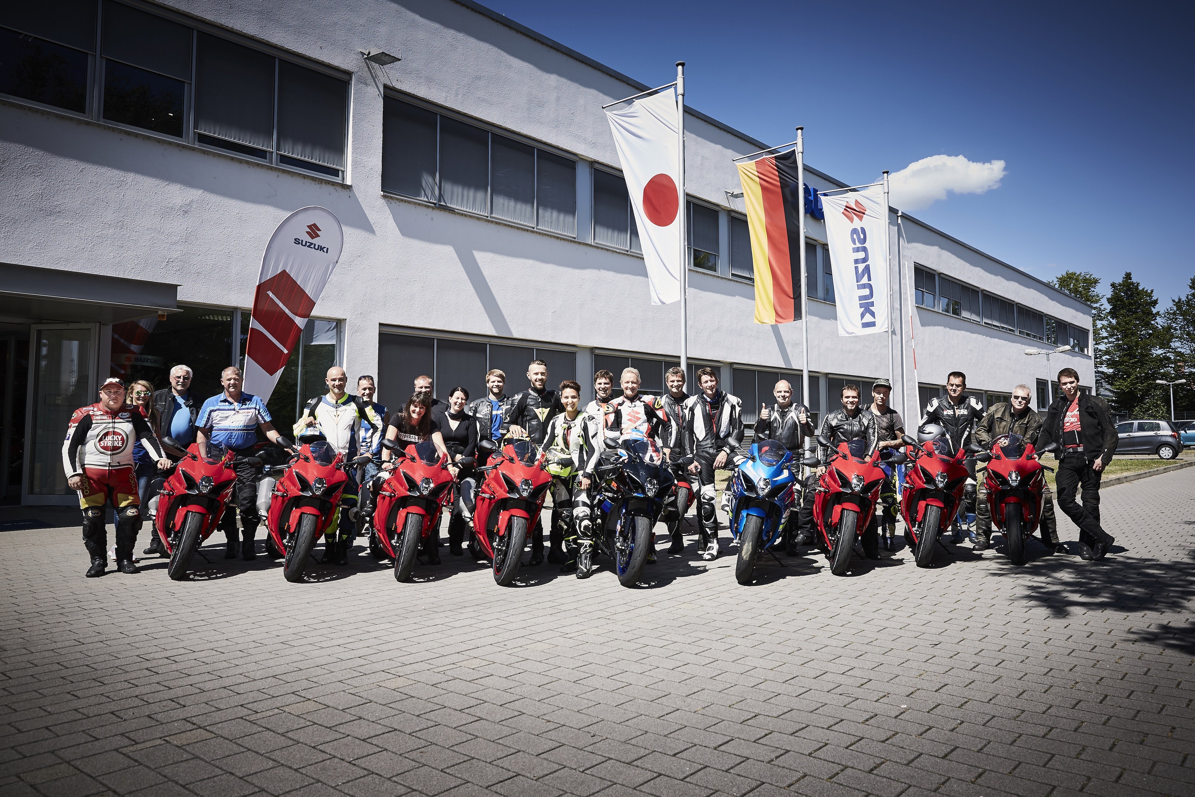 Kevin Schwantz auf Deutschlandtour, SUZUKI Deutschland GMBH, Story ...
