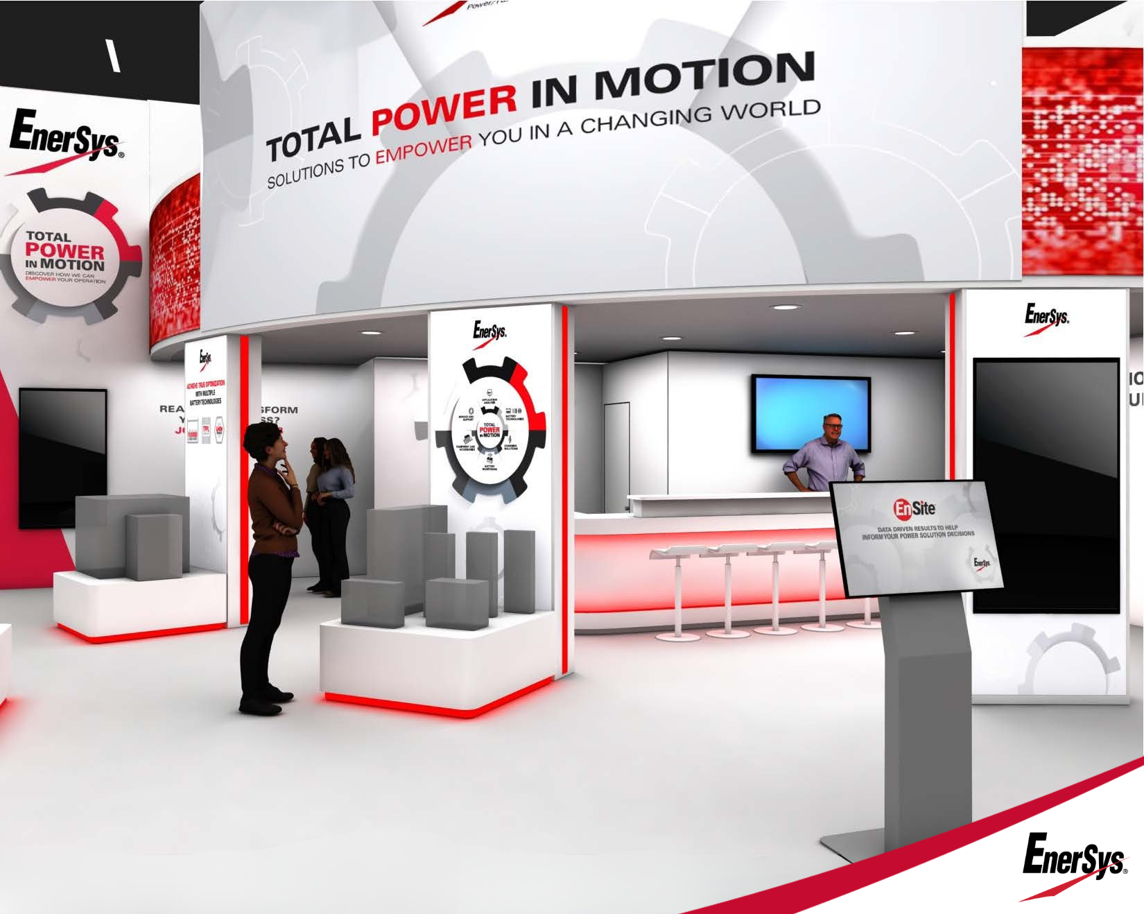 EnerSys stellt auf der LogiMAT und der ProMat 2025 ein neues Batterieenergiespeichersystem und ...