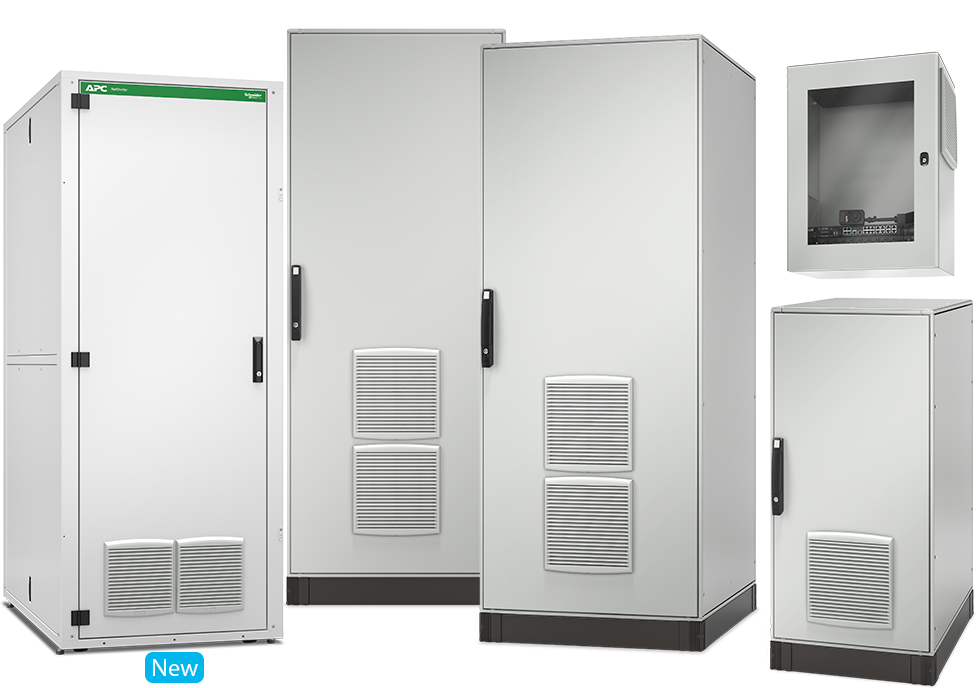 R-Serie von Schneider Electric: Micro-Datacenter Gehäuse ab sofort mit ...