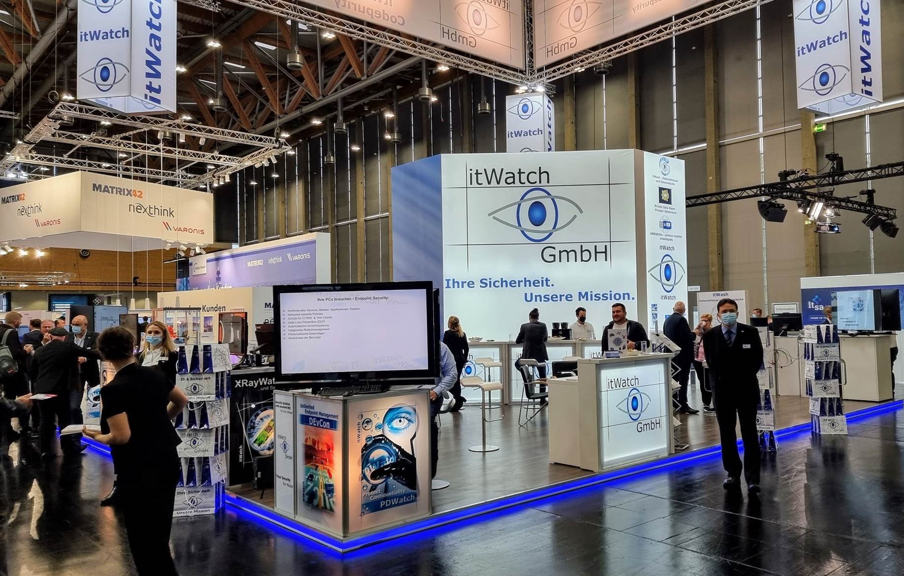 itWatch auf der it-sa 2022, itWatch GmbH, Story - PresseBox