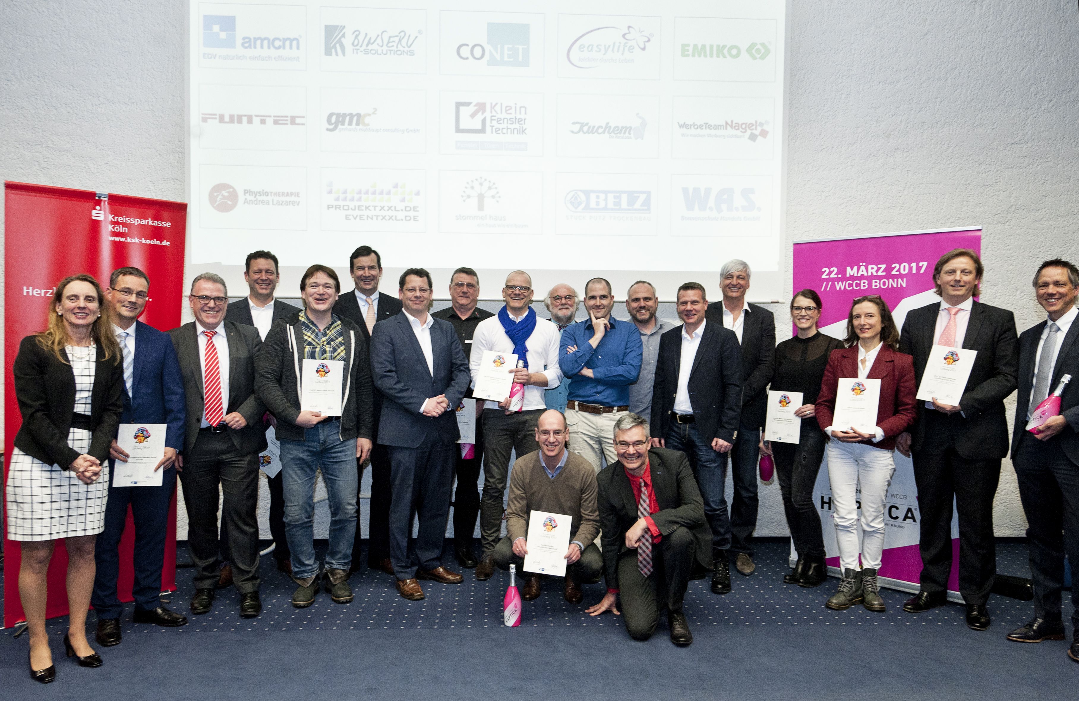 15 Unternehmen wetteifern um den Ludwig 2017, IHK Bonn/Rhein-Sieg ...