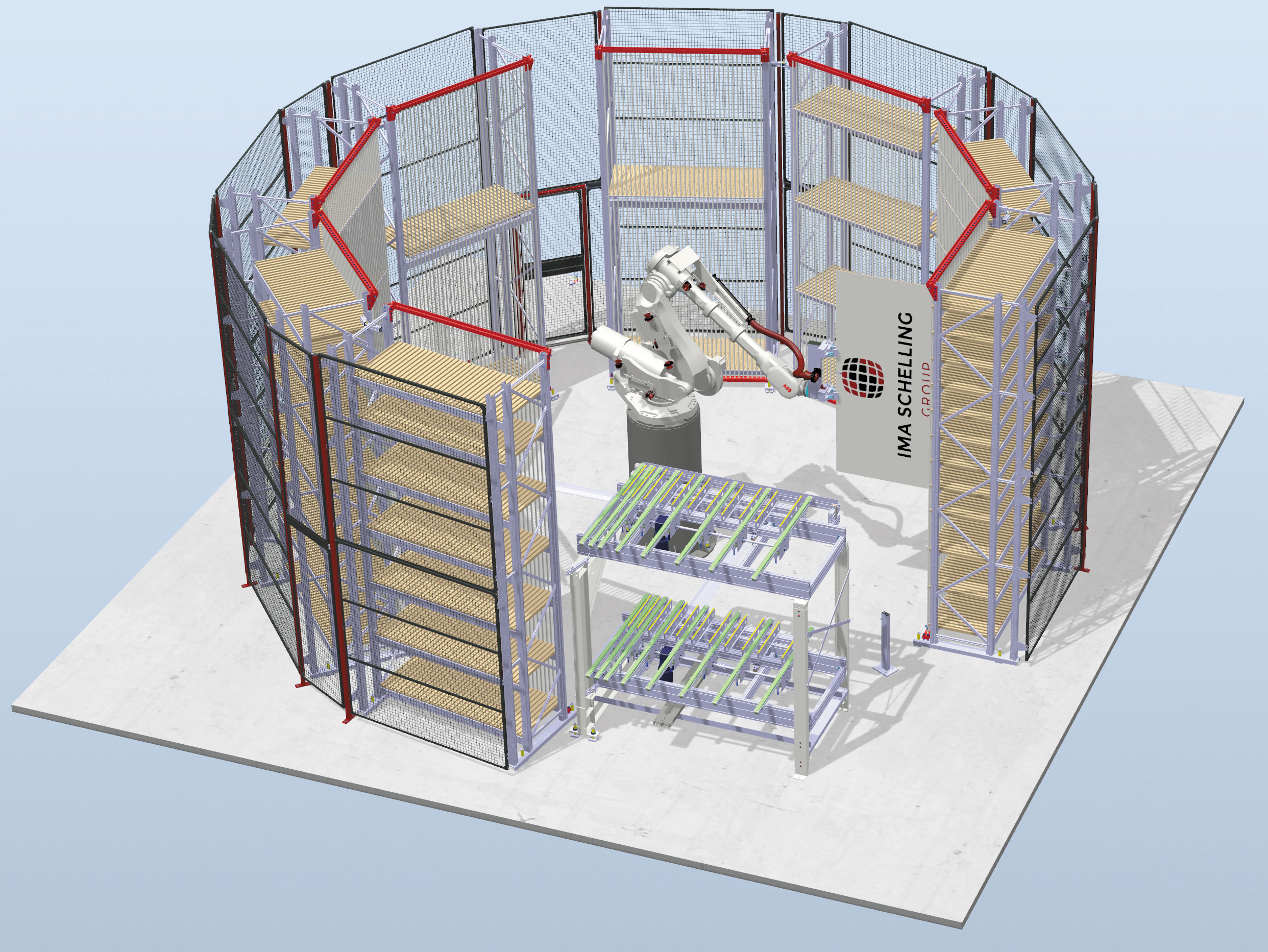 Sortiersteckzellen Robot.sort, IMA Schelling Deutschland GmbH, Story - PresseBox
