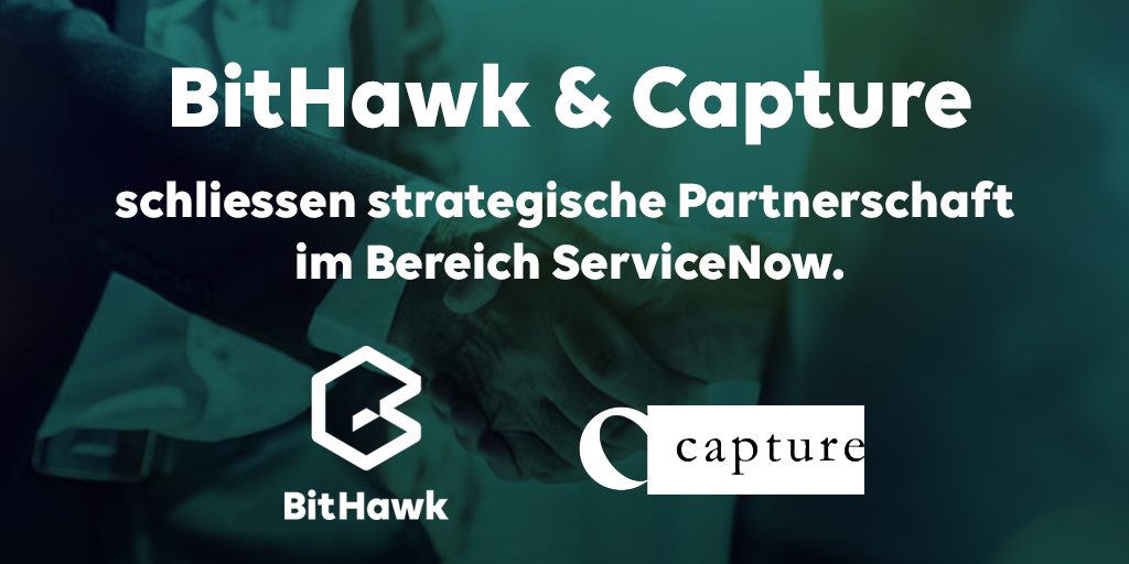 BitHawk und Capture schliessen strategische Partnerschaft, BitHawk AG, Story - PresseBox