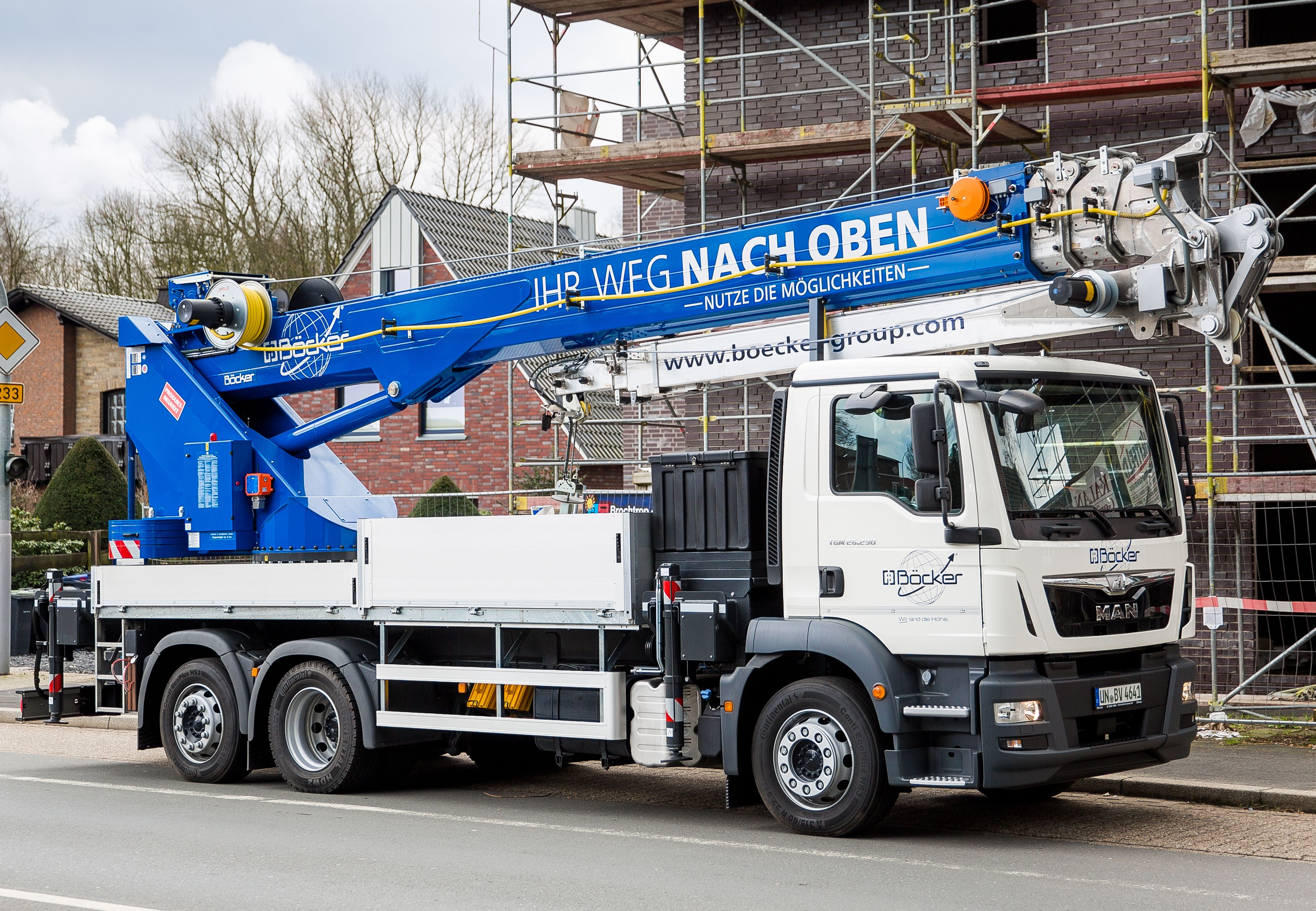 Böcker stellt aktuelle Kranmodelle und Superlifte in den Mittelpunkt, Böcker Maschinenwerke GmbH ...