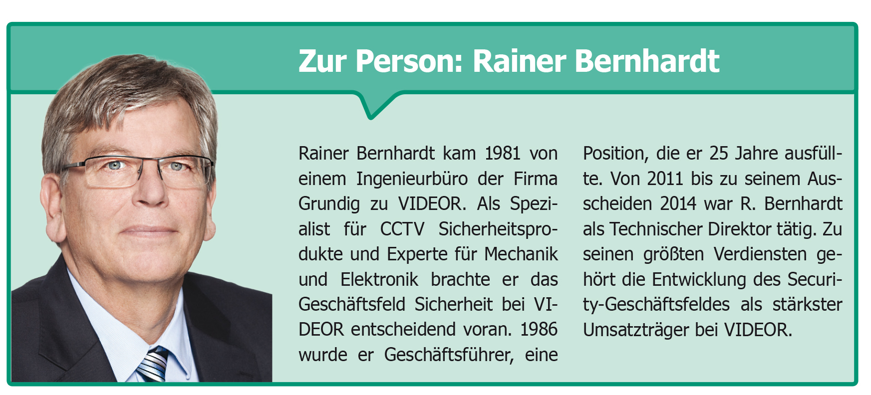 VIDEOR wird 40!, VIDEOR E. Hartig GmbH, Story - PresseBox