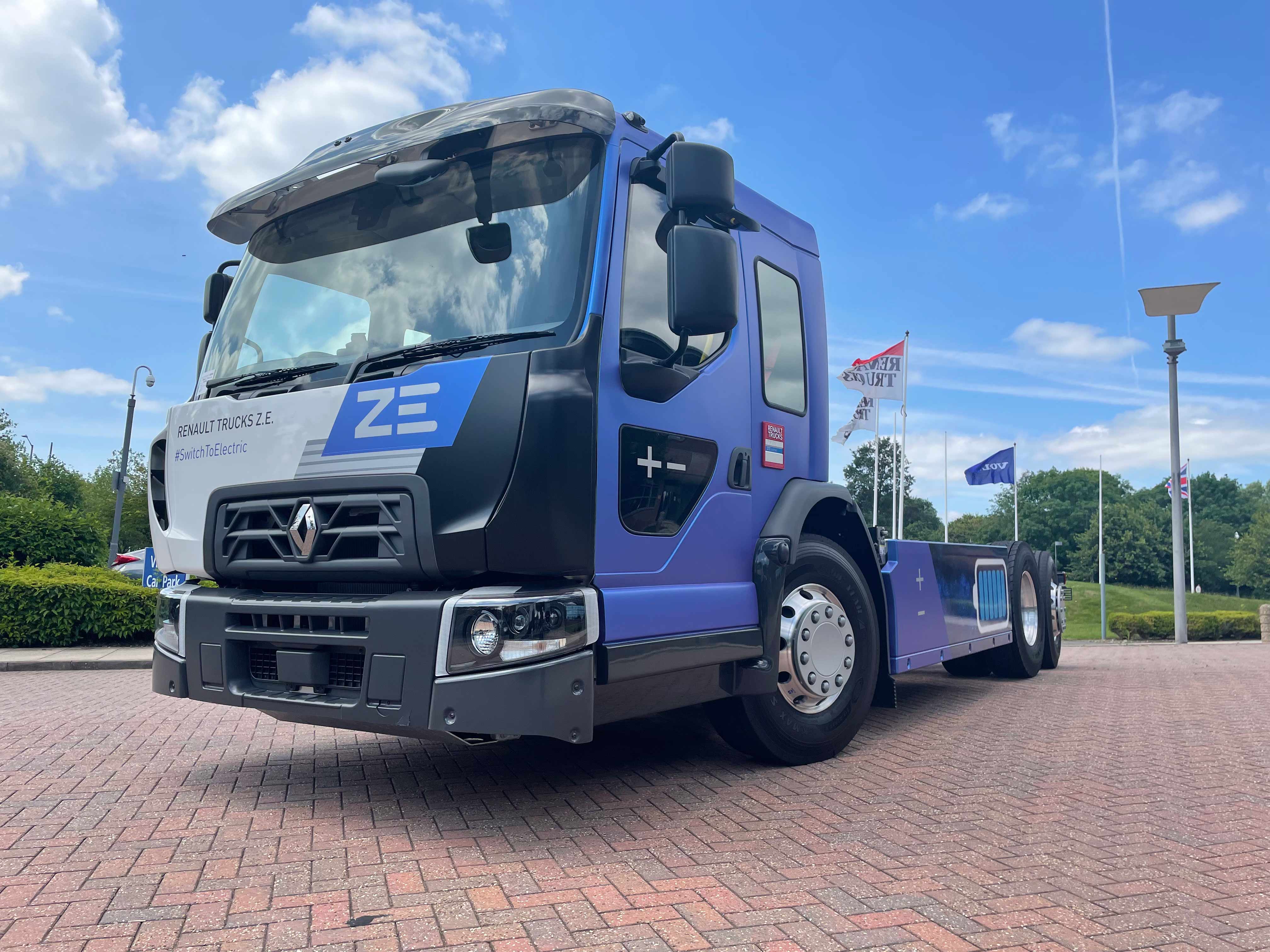 Renault Trucks stellt den neuen E-LKW für die Stadt vor: Der ...