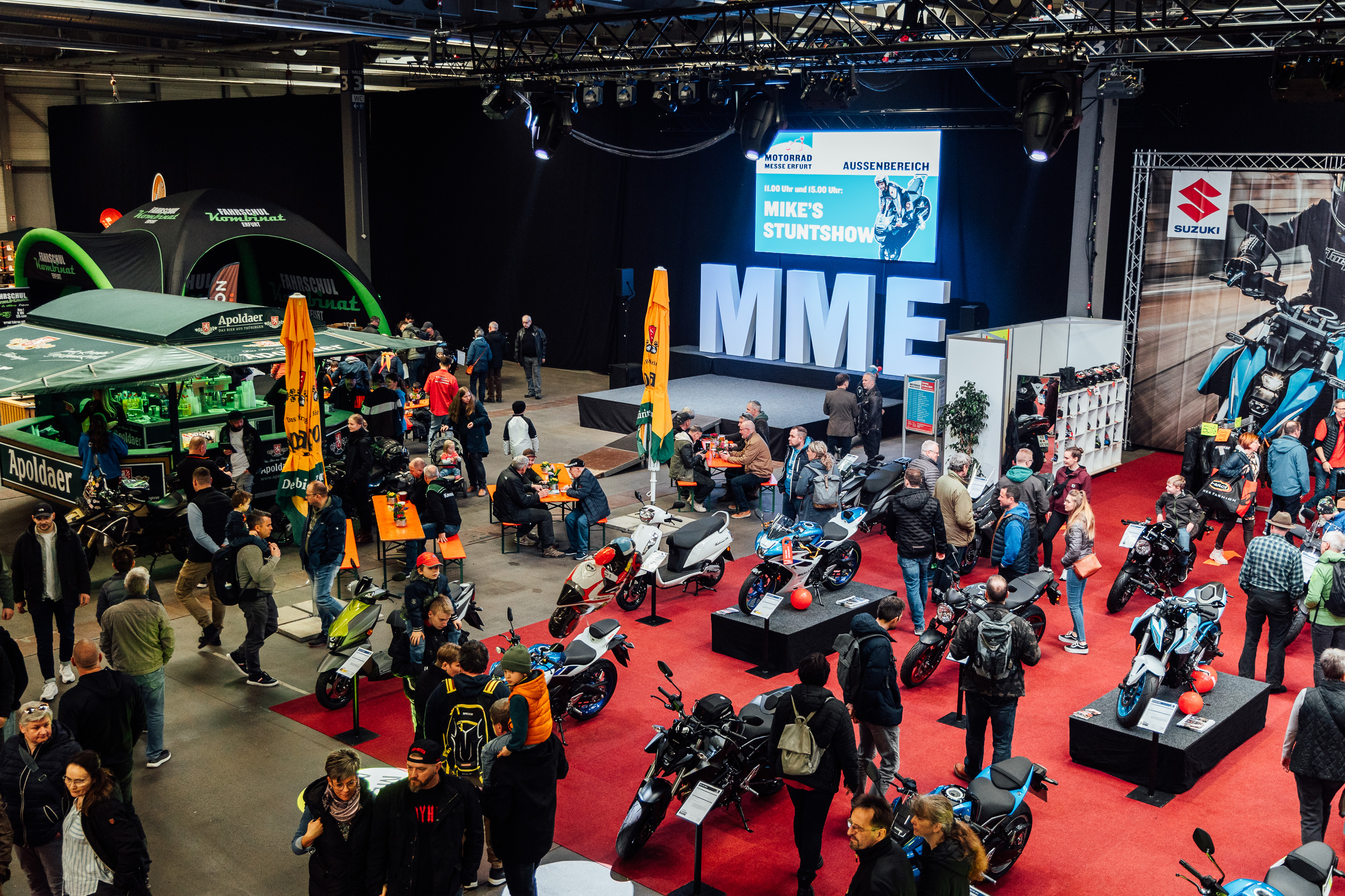 Das Programm der Motorradmesse Erfurt 2026 steht, Messe Erfurt GmbH ...