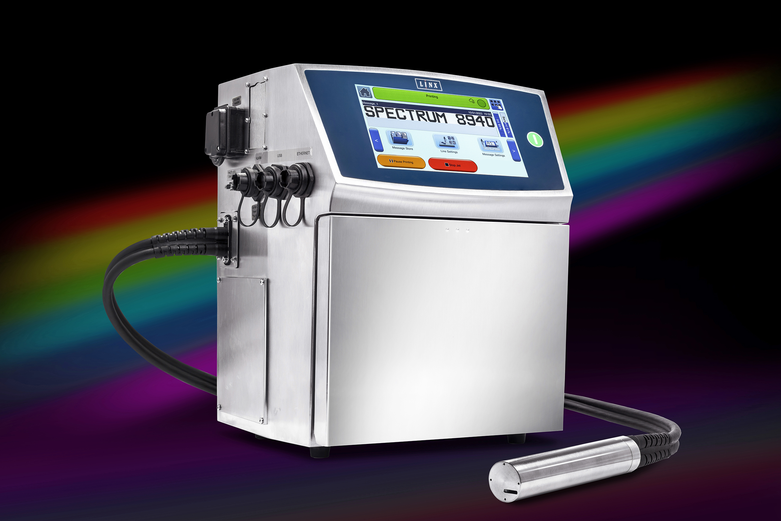 Neuer Industriedrucker Linx 8940 Spectrum revolutioniert das schnelle ...