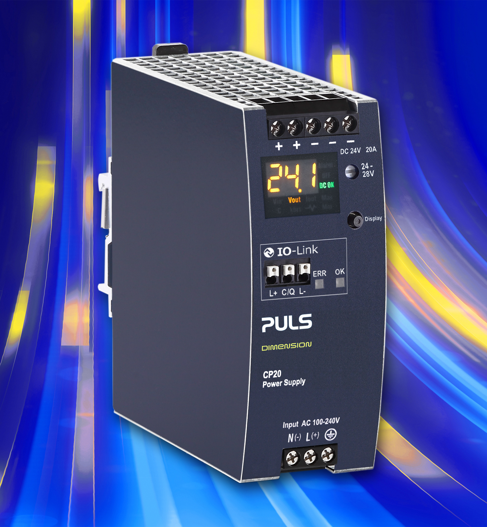 Neue Stromversorgung mit IO-Link-Schnittstelle und integriertem Display, PULS GmbH, Story ...