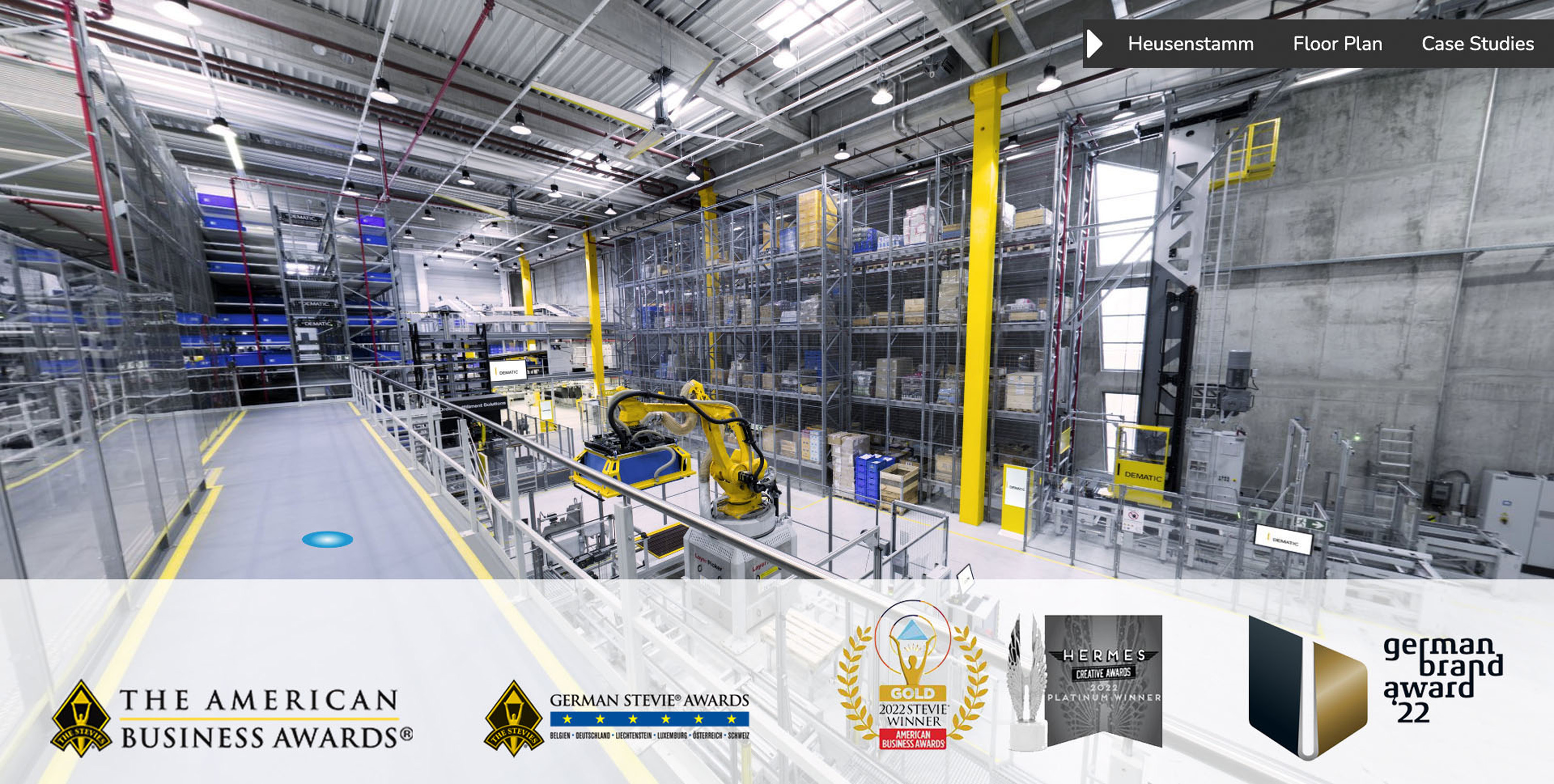 Dematic Virtual Tech Center erhält weltweit Auszeichnungen, Dematic ...