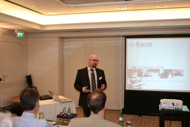 tecRacer-Symposium "Business Portale 2008": Neue Lösungen für Ihre ...