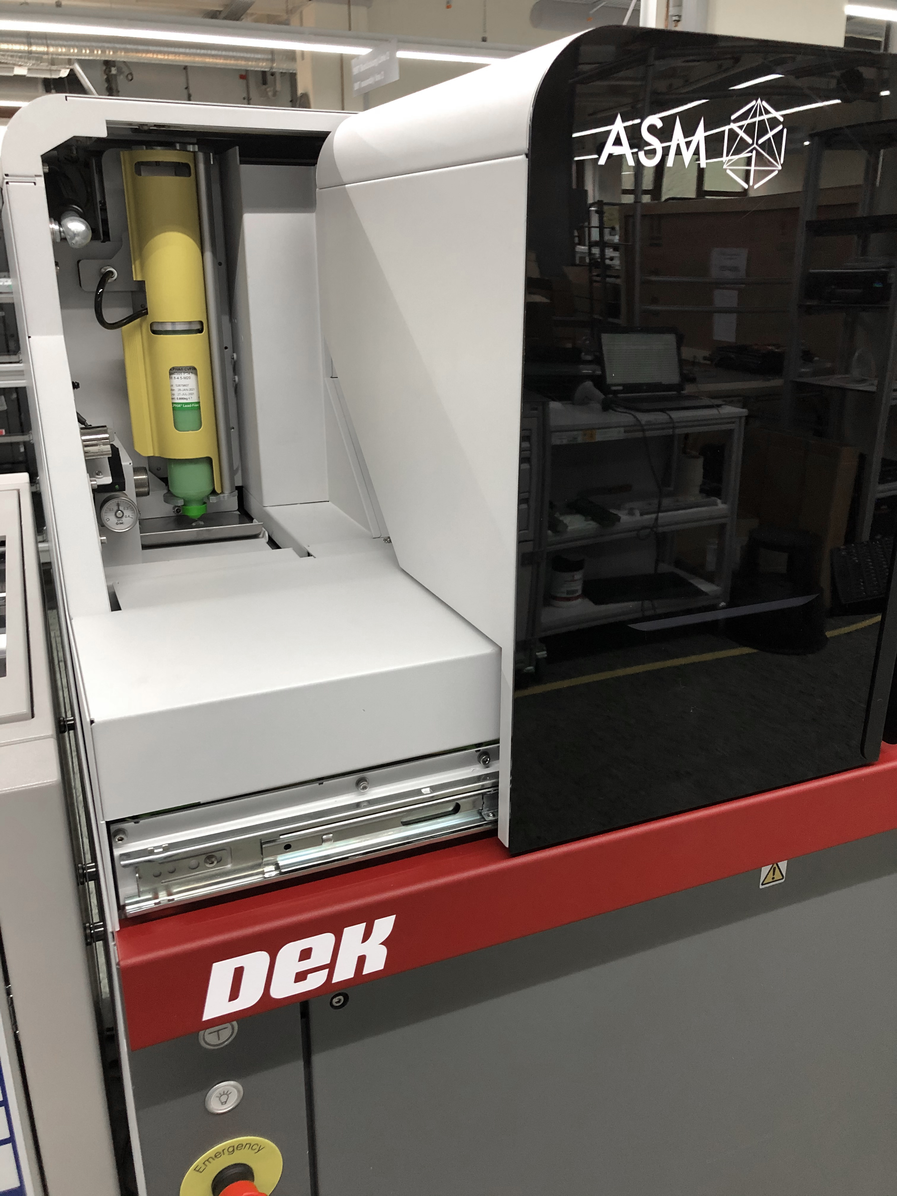 ASM Schablonendrucker DEK TQ NextGeneration, ASMPT GmbH & Co. KG, Story ...