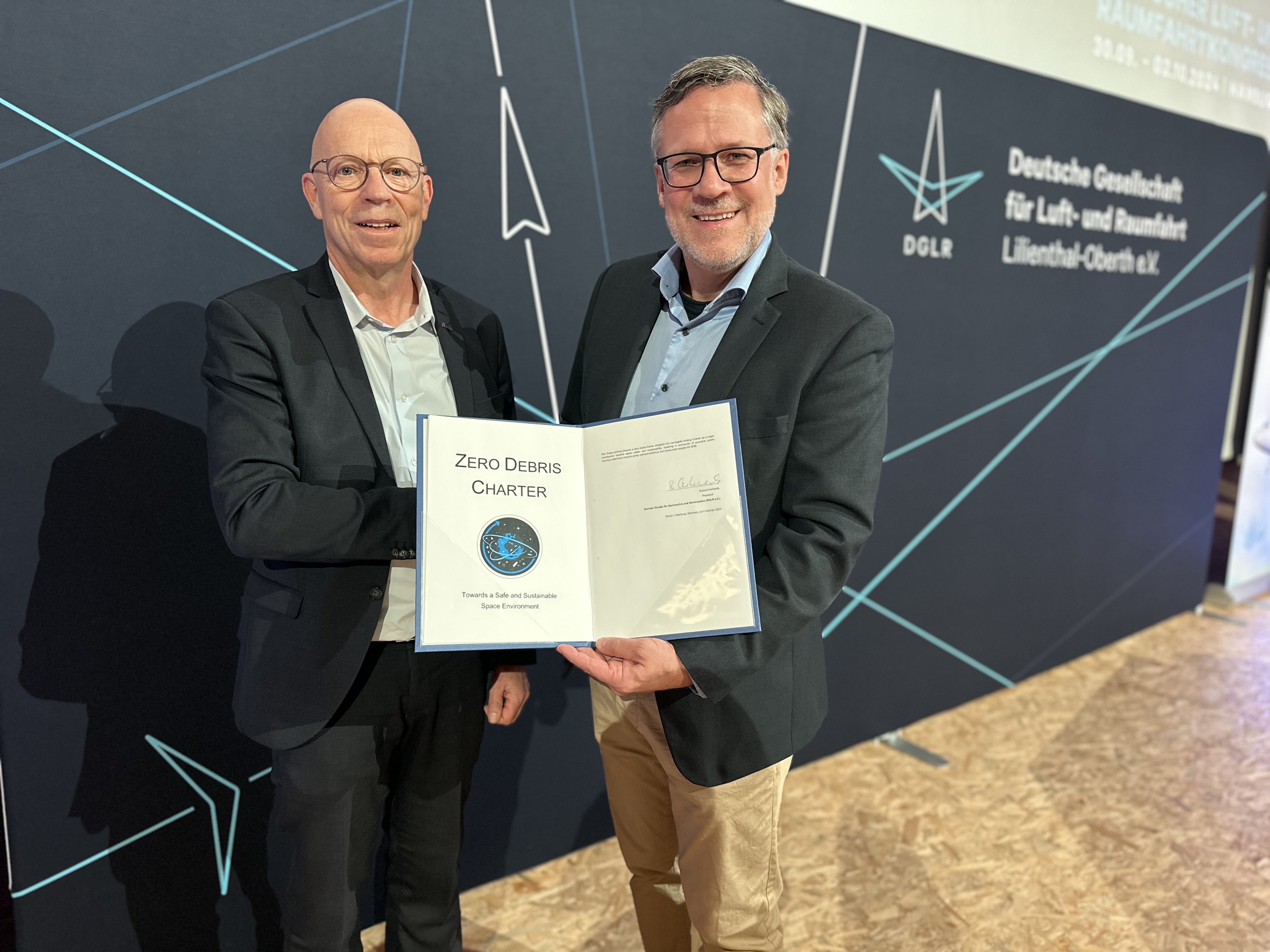 Deutsche Gesellschaft für Luft- und Raumfahrt (DGLR) tritt Zero Debris ...