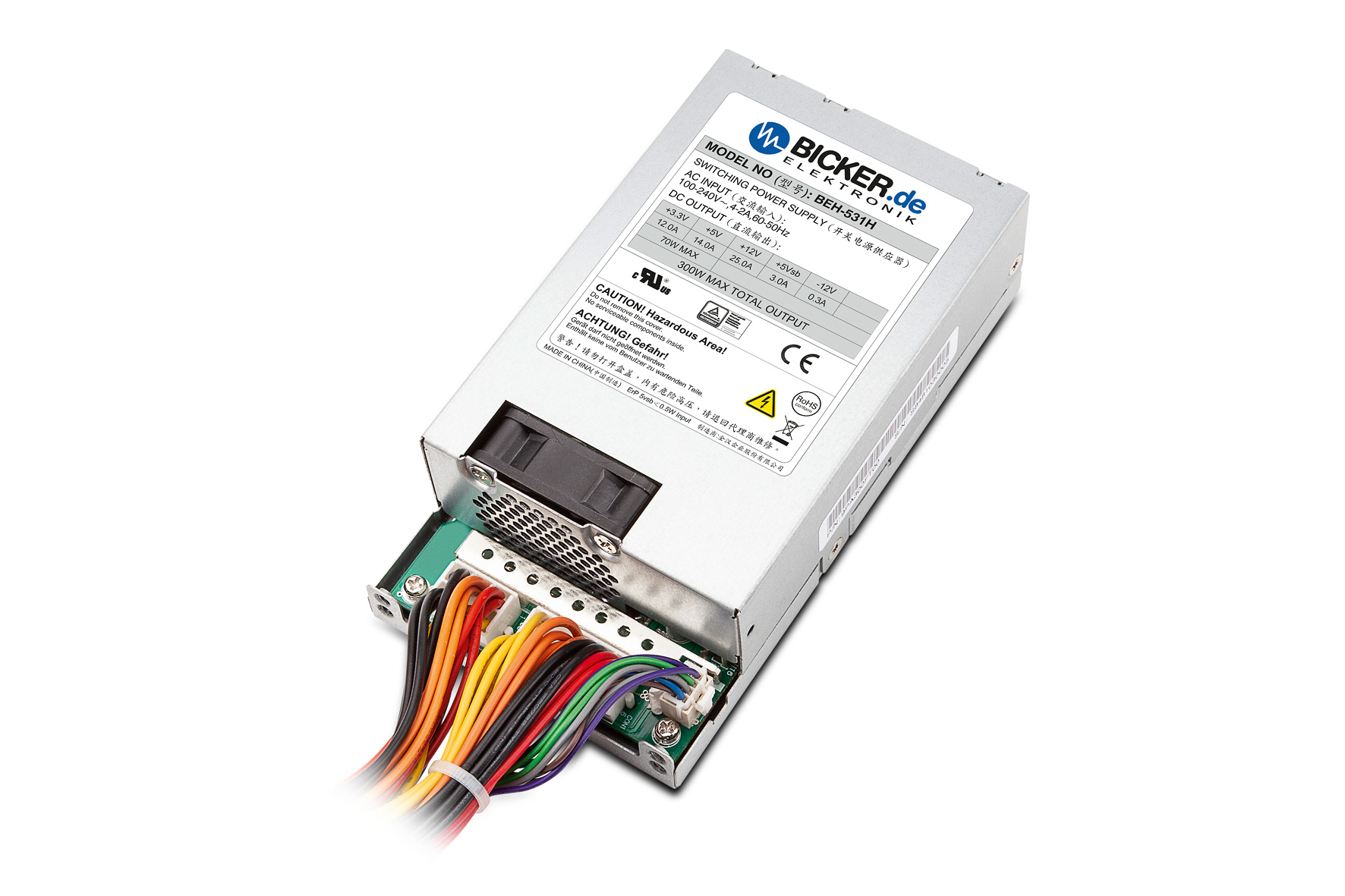 Small, powerful & reliable: Flex-ATX power supply with EN/UL 62368-1 ...