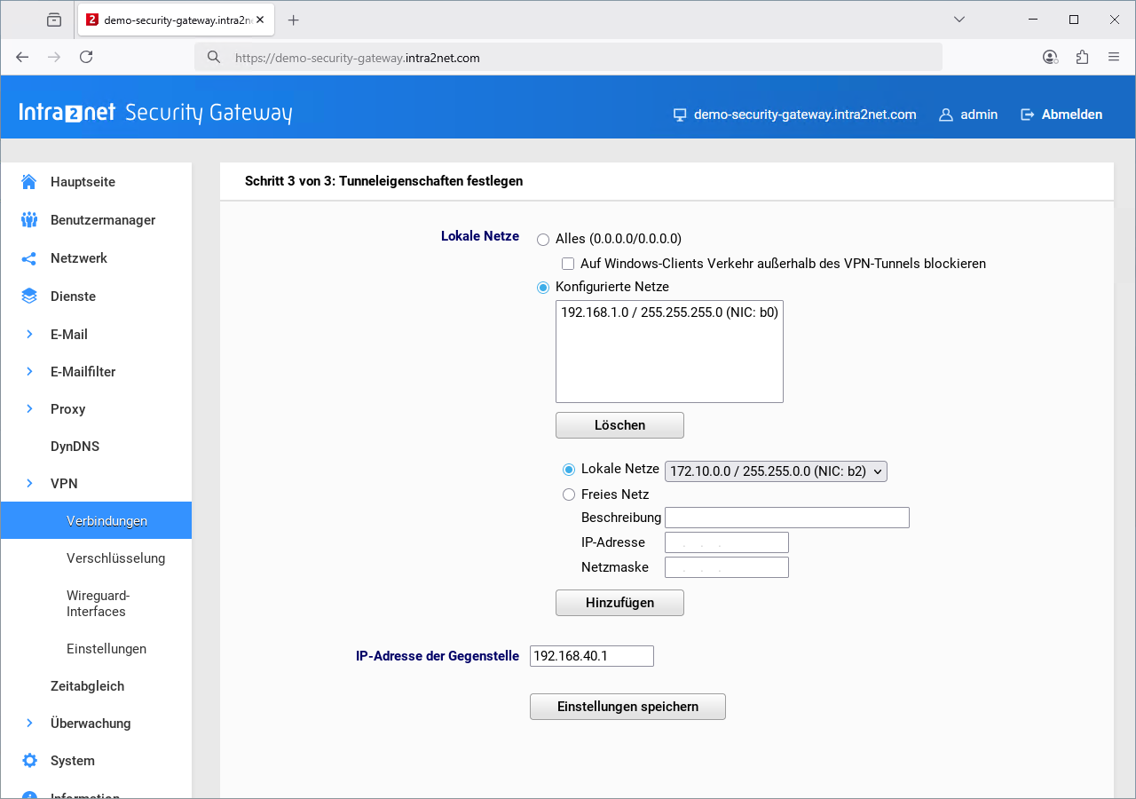 Intra2net Security Gateway 7 jetzt mit WireGuard VPN, Intra2net AG ...