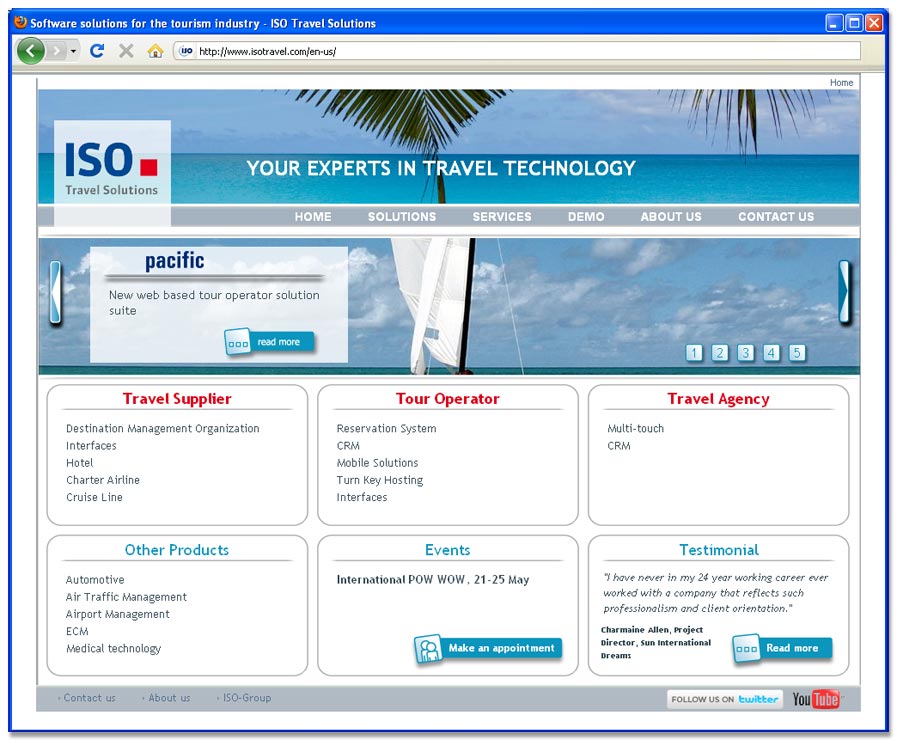 ISO Travel Solutions launcht neue Website für die nordamerikanische ...