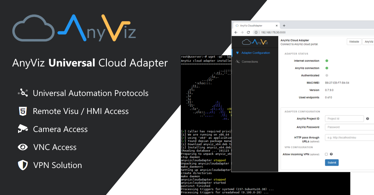 Universal Cloud Adapter: Vielseitige IoT-Konnektivität für Industrie und Automatisierung ...