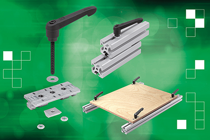 Verschleißarme Führung für manuelle Schlitten, norelem Normelemente ...