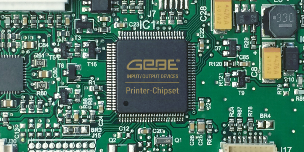 Thermal Printer Control With The GeBE-Chipset, GeBE Elektronik und ...
