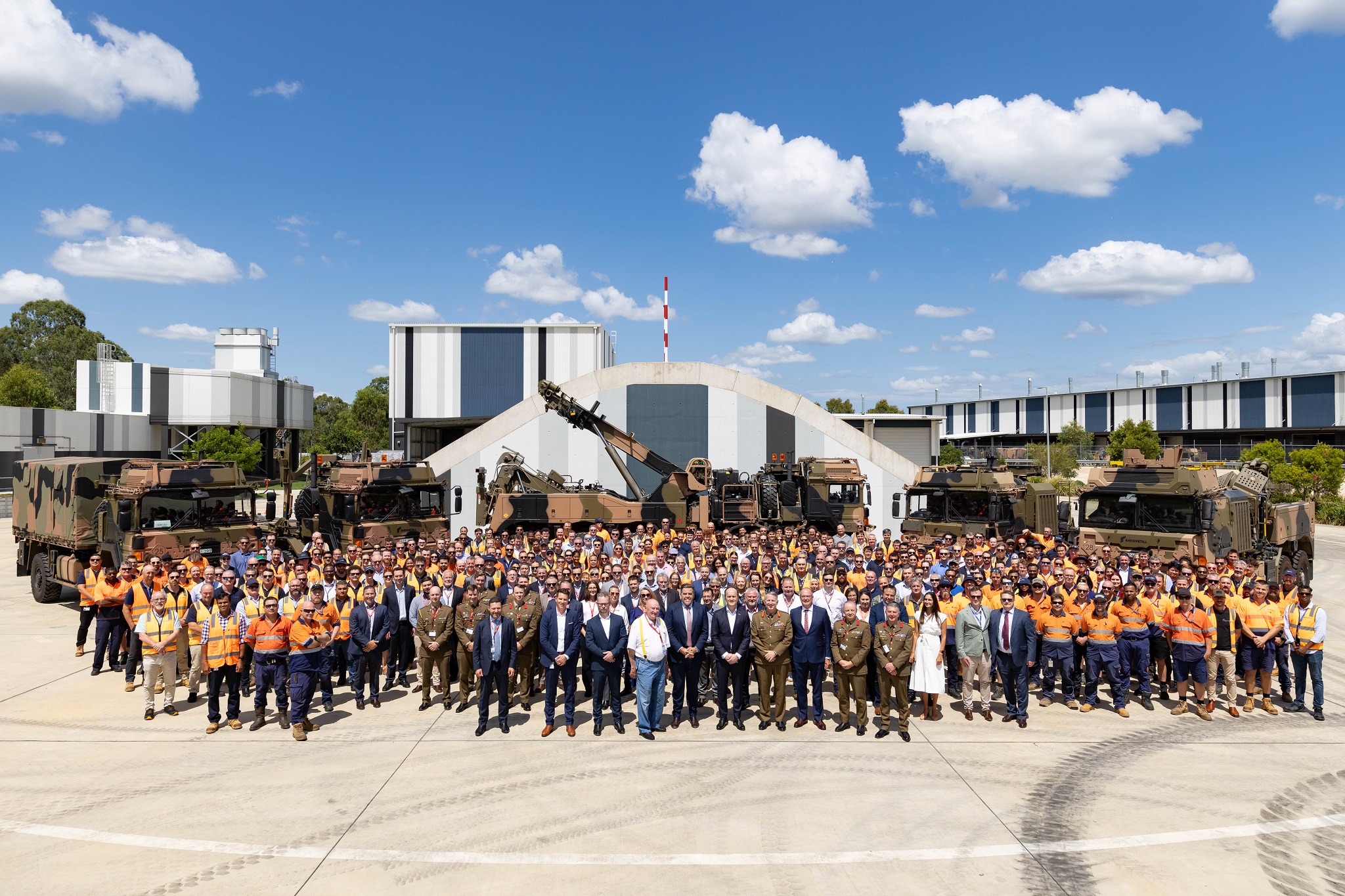 Showcase project in Australia: Rheinmetall celebrates the completion of ...