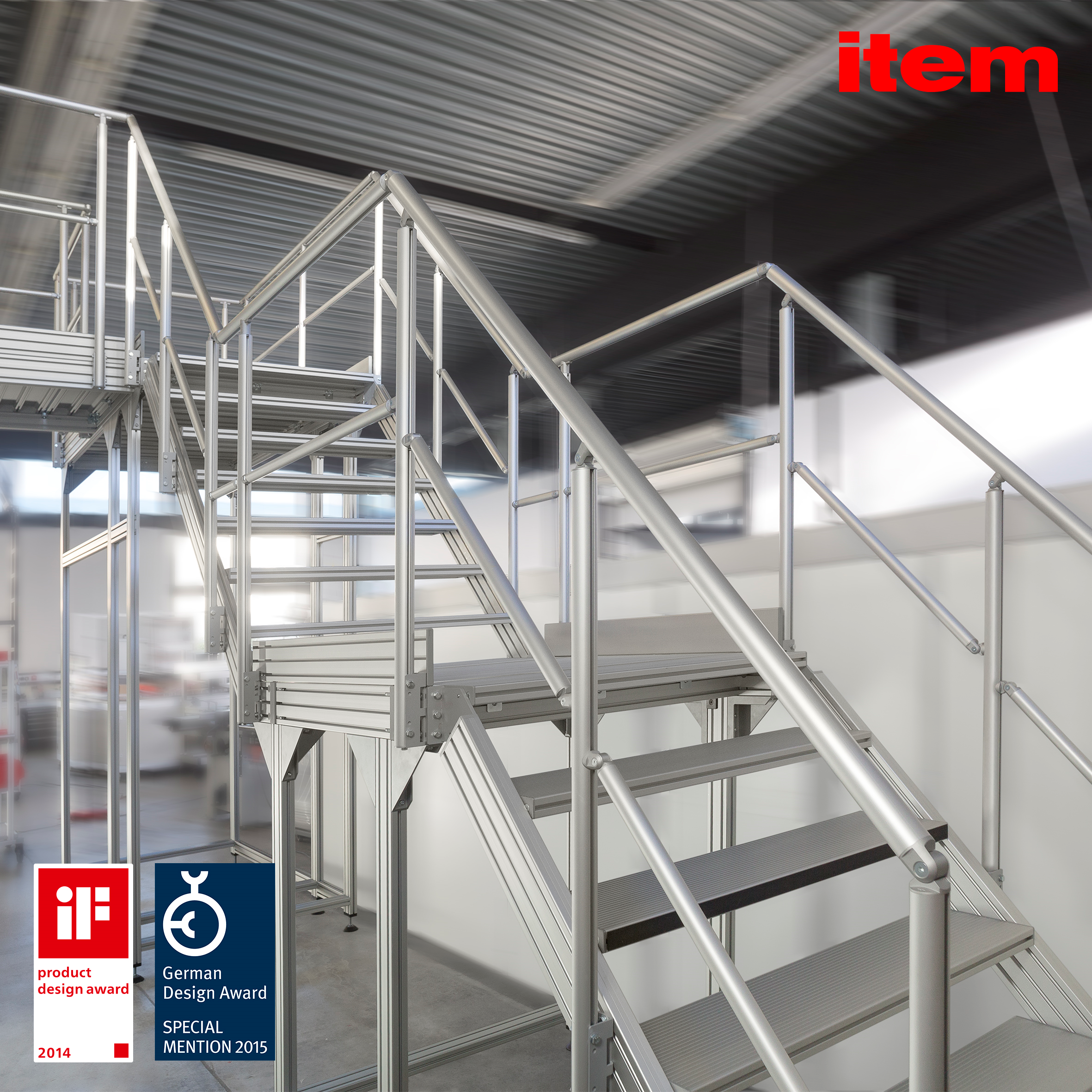 Das Treppen-Podeste-System - hoch hinaus mit item, item ...