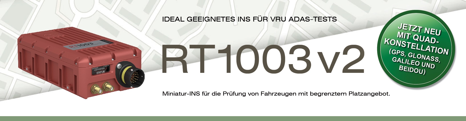 Das neue, leistungsfähige RT 1003 v2 von OxTS ist verfügbar!, DTC Navigation Solutions GmbH & Co ...