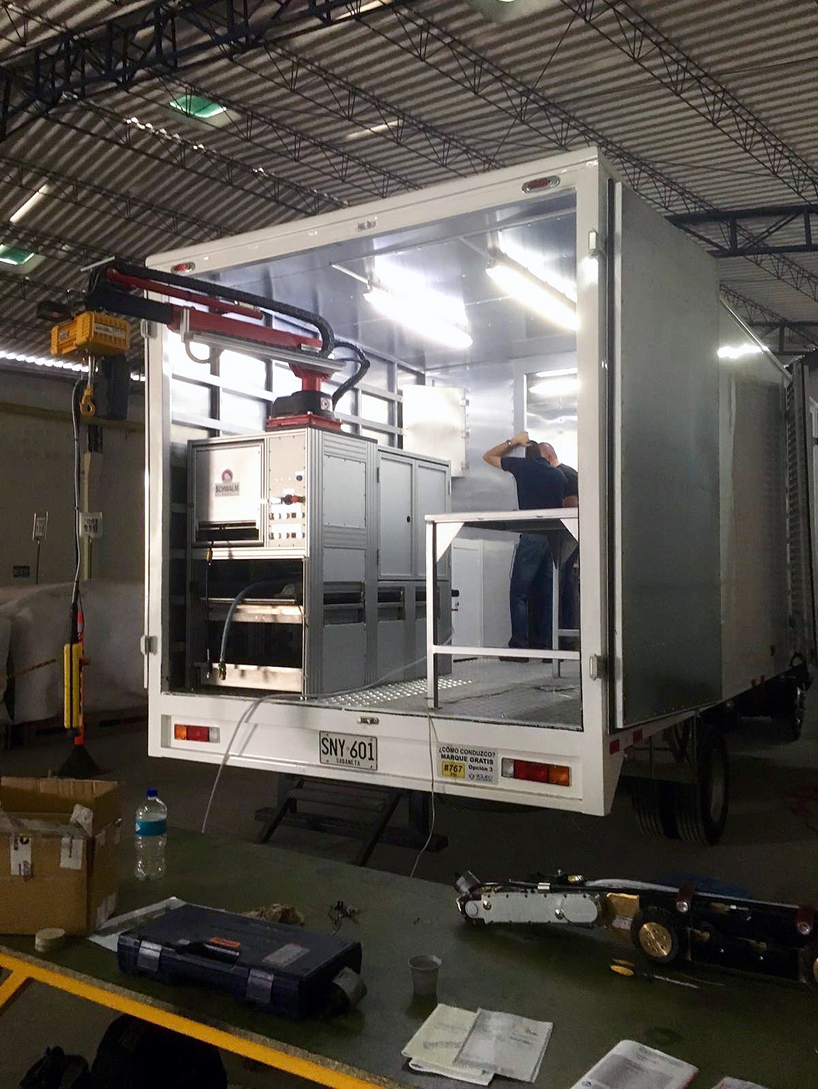 Das neue Kran- und Trommelgestell, Schwalm Robotic GmbH, Story - PresseBox