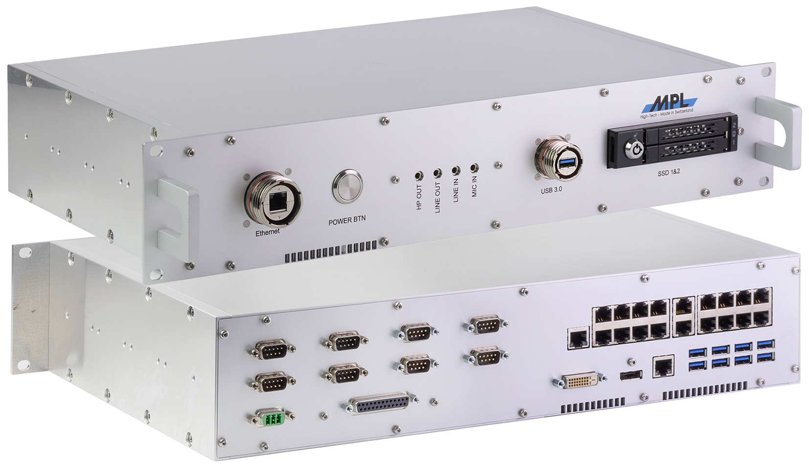 Rugged 9th Generation Intel CPU built in 19" Rack Housing, MPL AG ...