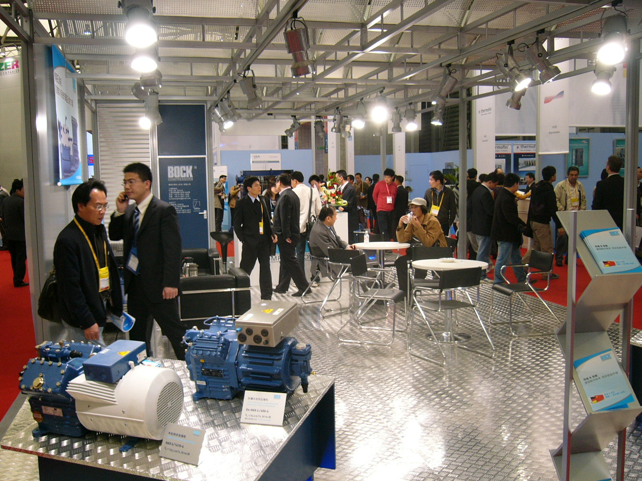 Bock auf der China Refrigeration 2008 in Shanghai, GEA Group ...