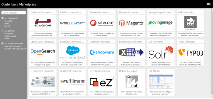 PIM-Hersteller Contentserv launcht neuen Marketplace, Contentserv - jetzt Centric PXM, Story ...
