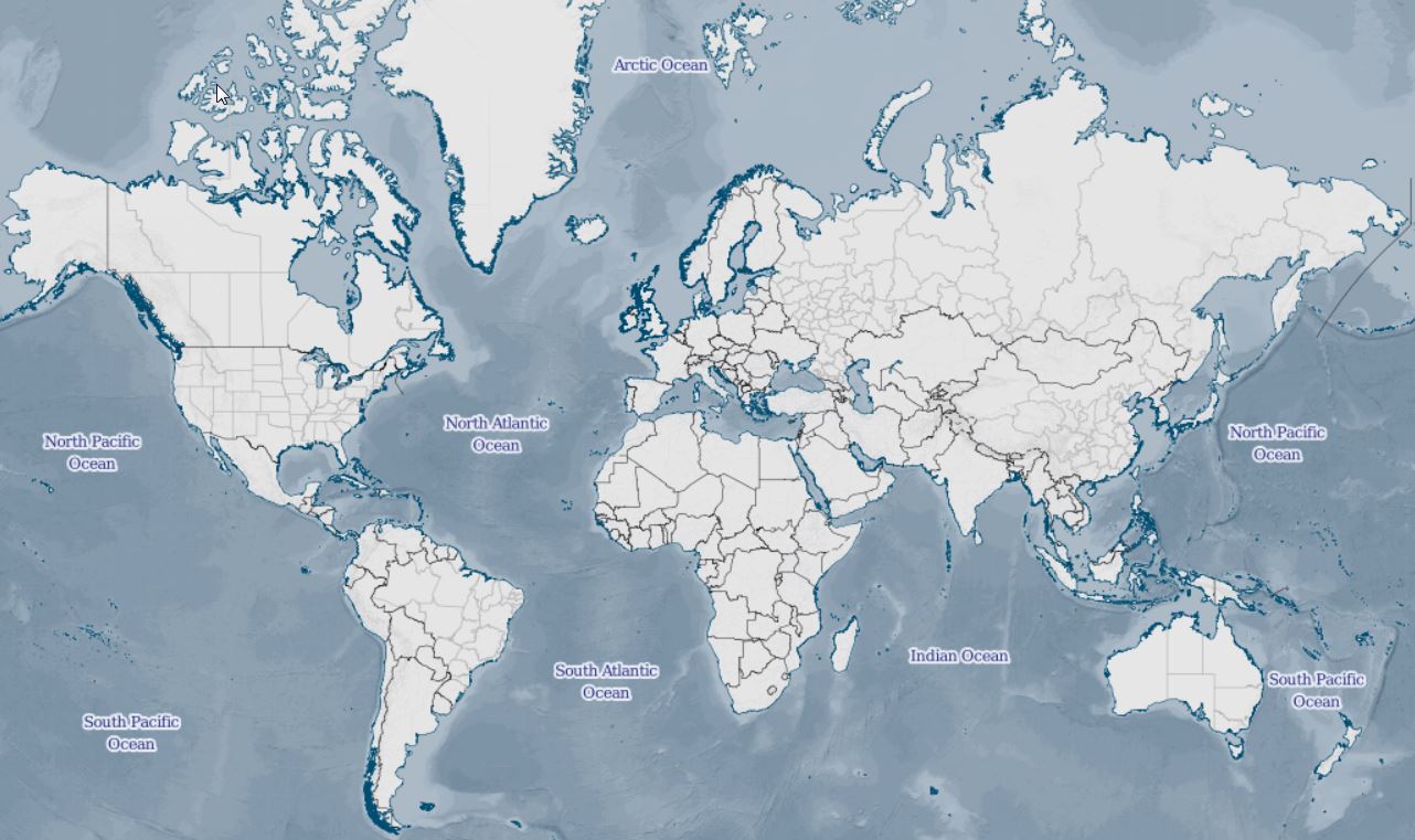 Global map has been significantly updated, Michael Bauer International ...