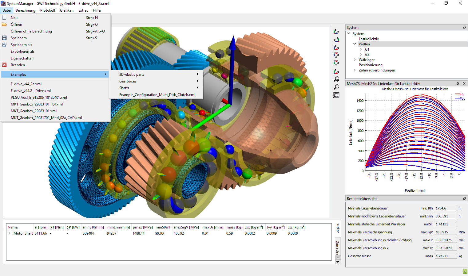 Berechnung von Getriebesystemen mit vielen Neuerungen, GWJ Technology GmbH, Story - PresseBox