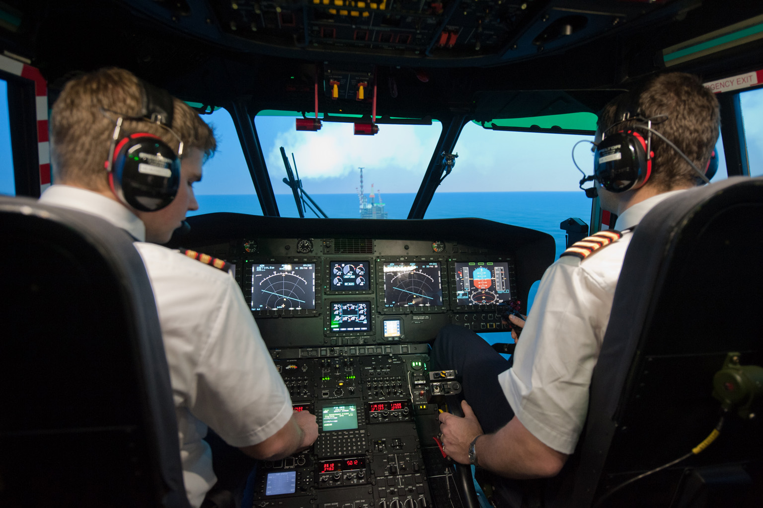 Eurocopter's EC225 helicopter Full Flight Simulator at Aberdeen ...